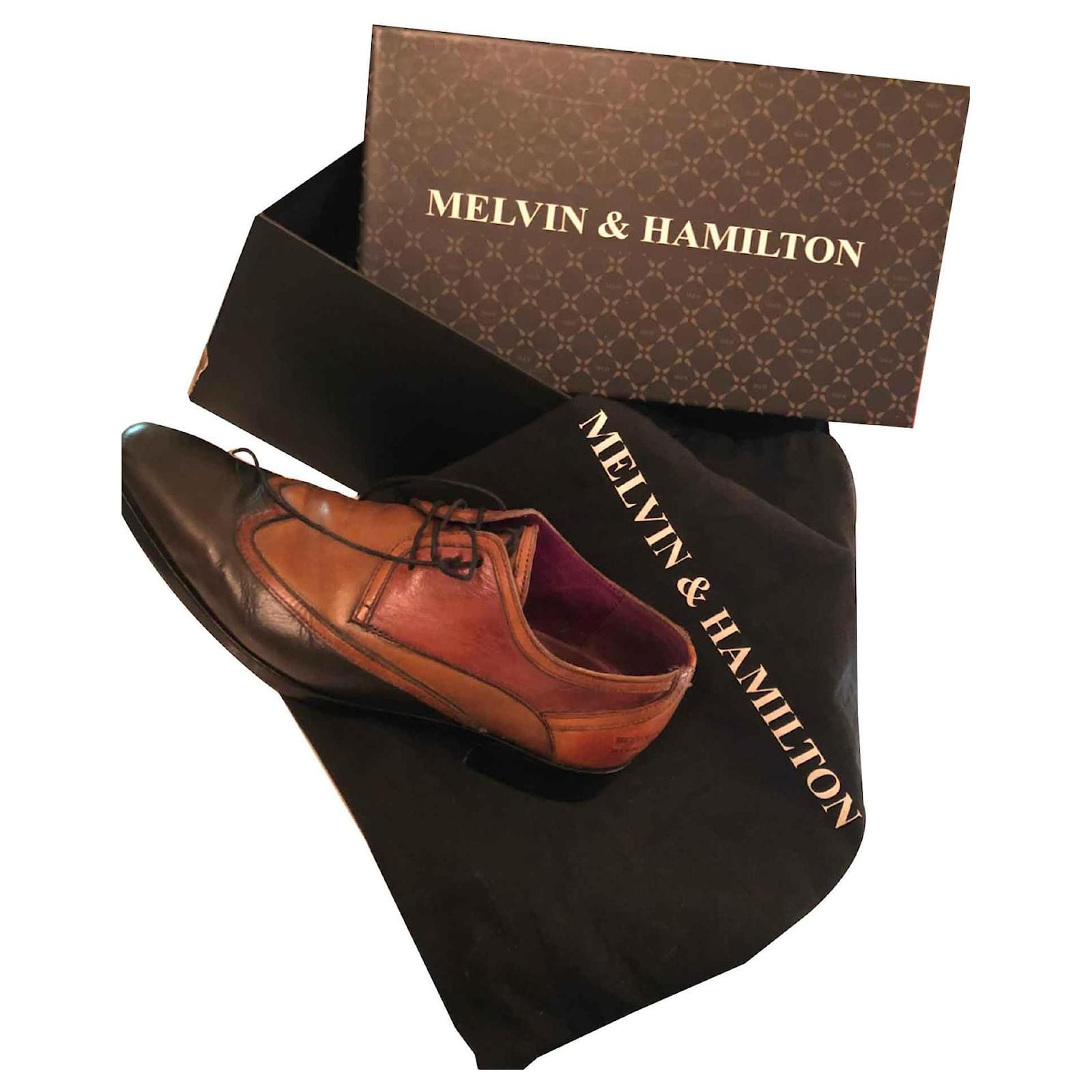 Melvin & Hamilton RICHELIEU MELVIN UND HAMILTON Bordeaux Leder ref ...