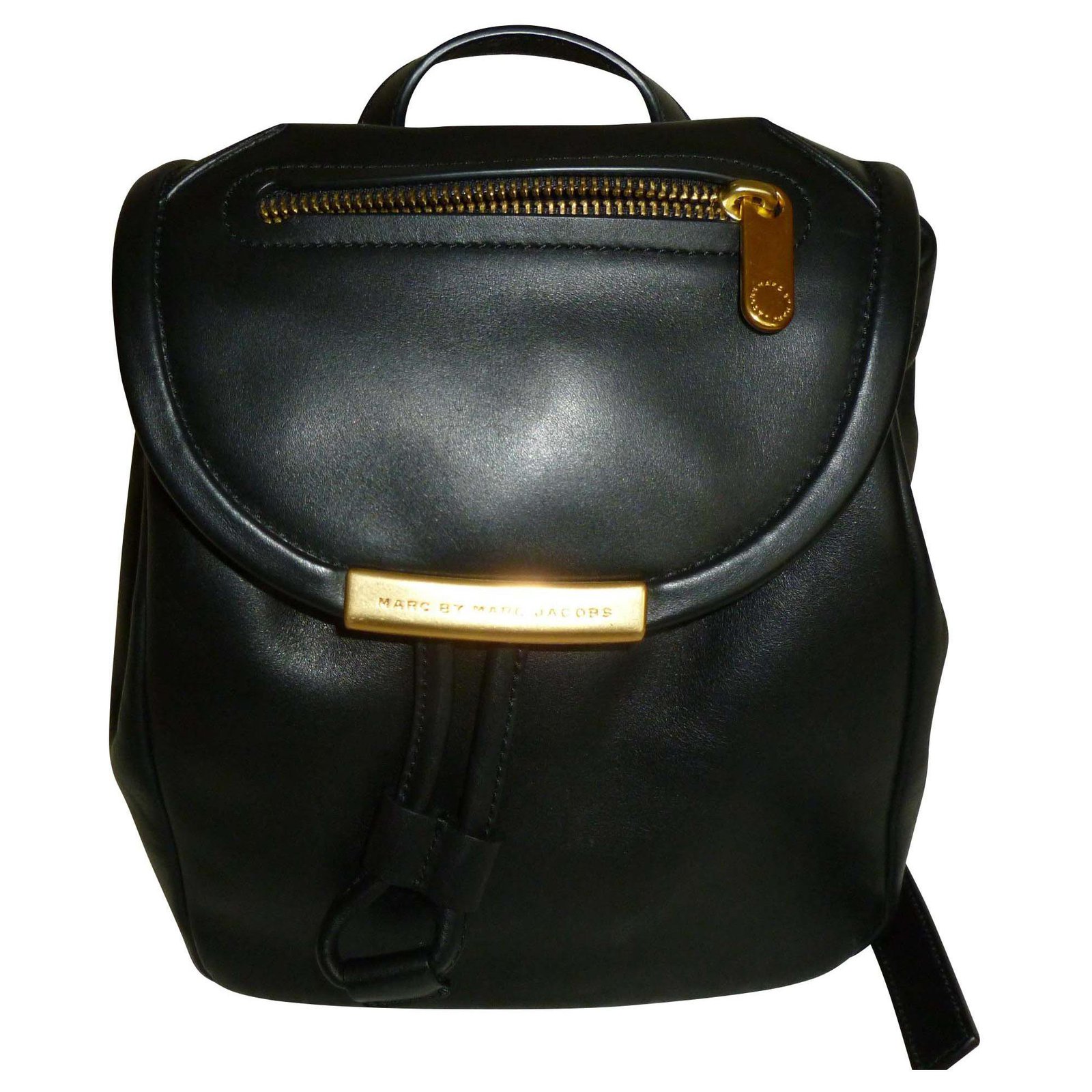 Marc by Marc Jacobs Black leather backpack ref.115536 - Joli Closet