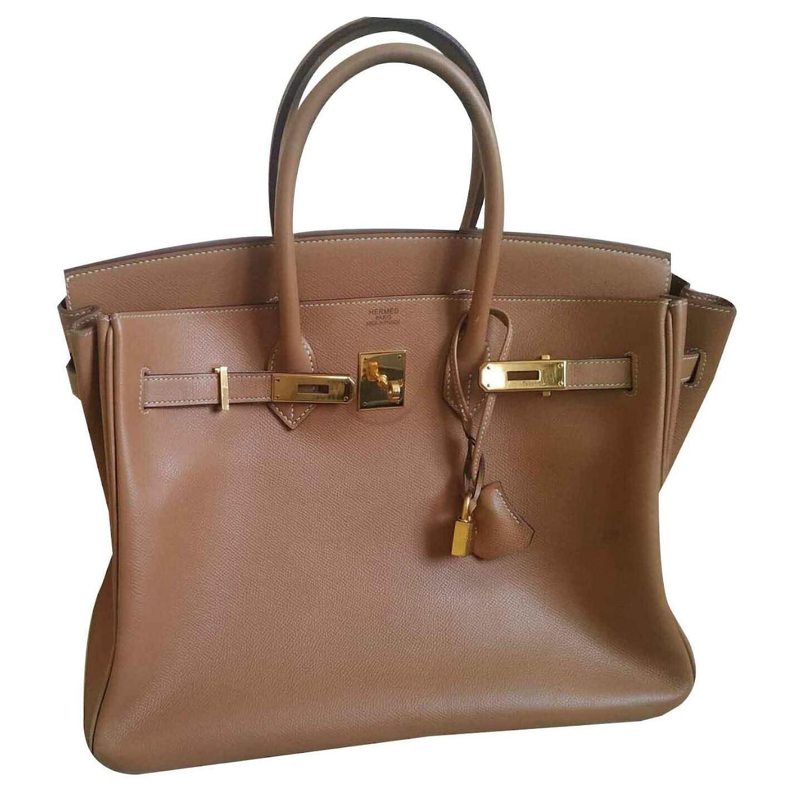 Hermès Birkin 35 Caramel Leather ref.121137 - Joli Closet