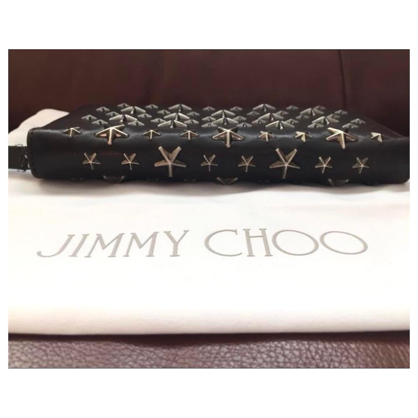 Jimmy Choo Carnaby Chocolate Leather ref.128803 - Joli Closet