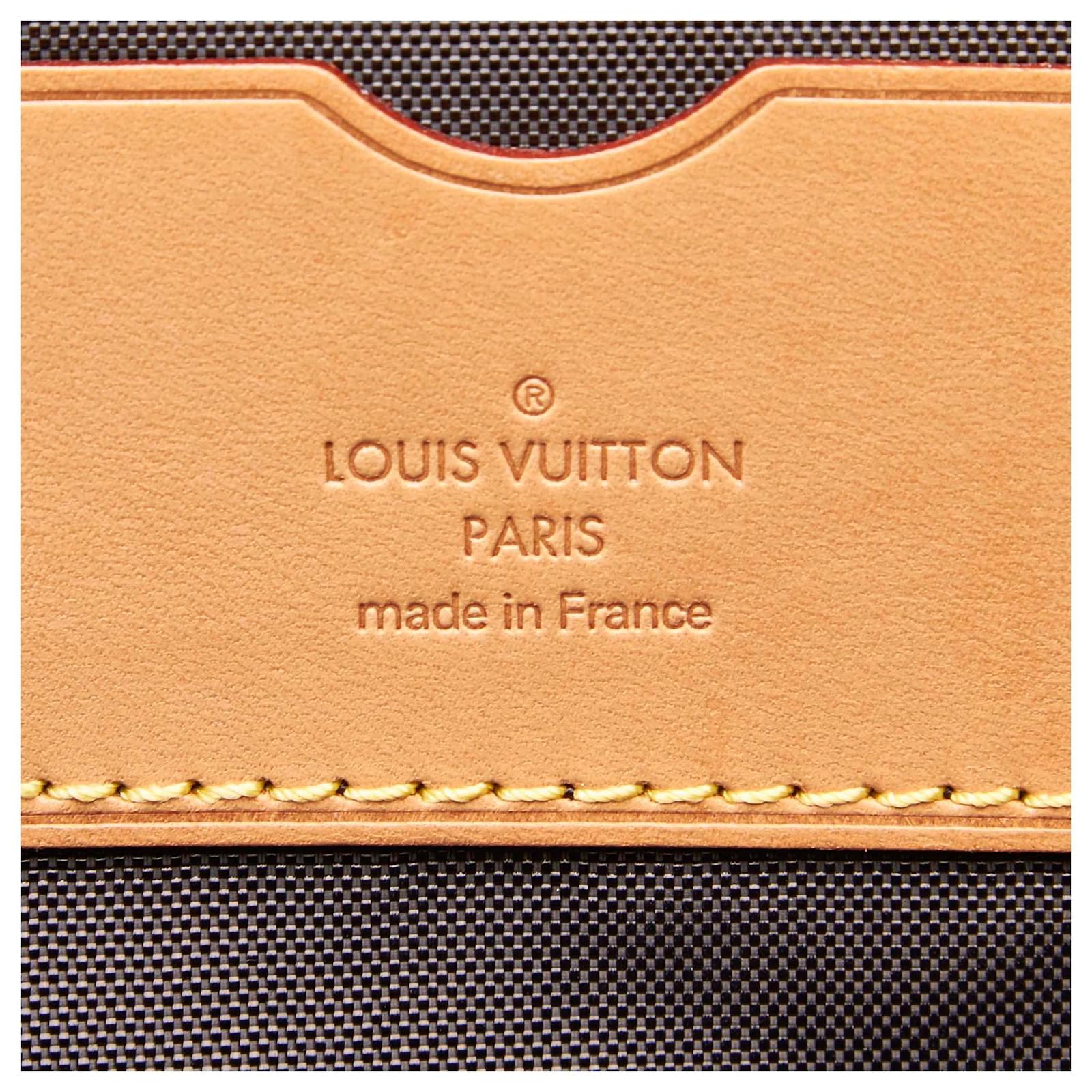 Pegase Louis Vuitton Pégase Monogramme Marron 45 Cuir Toile ref.129338 ...