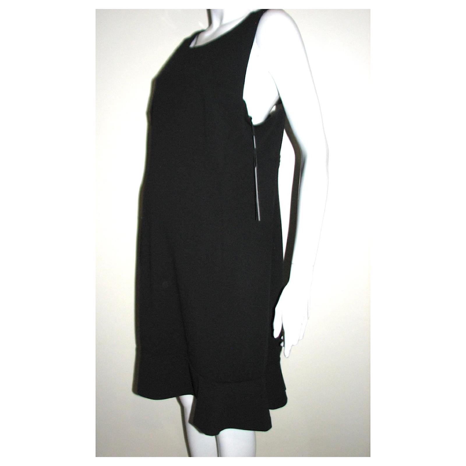 Karl Lagerfeld Robe de cocktail noire avec mousseline Polyester ...