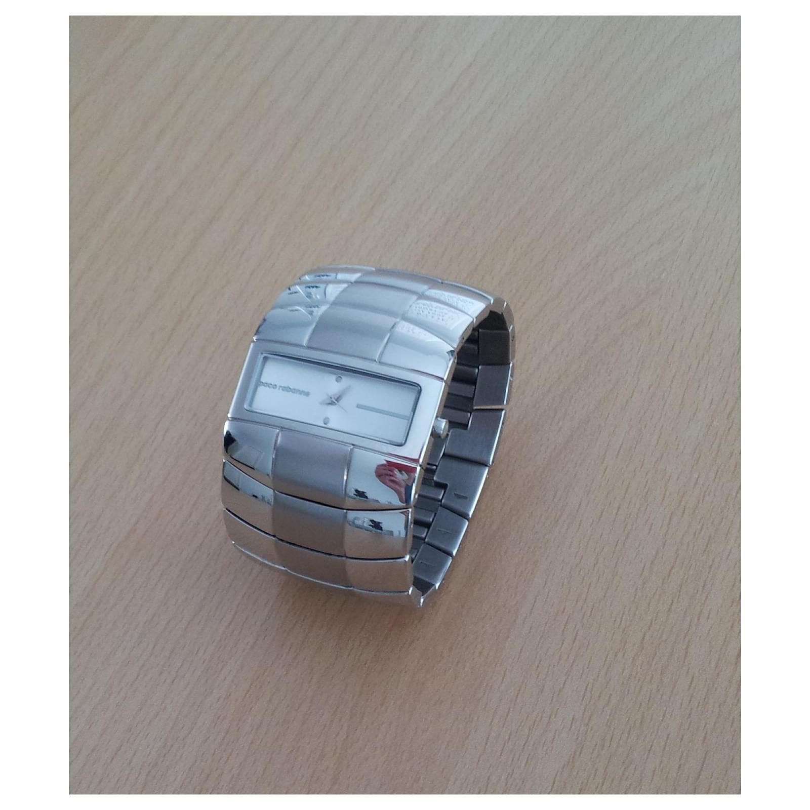 Paco Rabanne MODELE RARE Argenté ref.130011 - Joli Closet