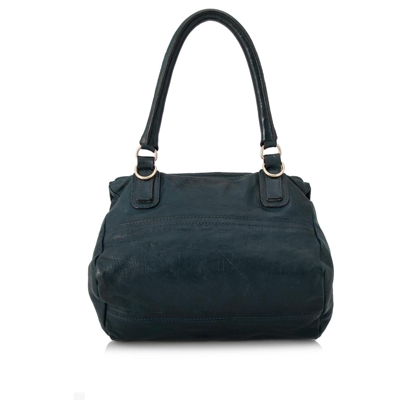 Givenchy Petit Sac Noir Pandora Cuir ref.133048 - Joli Closet