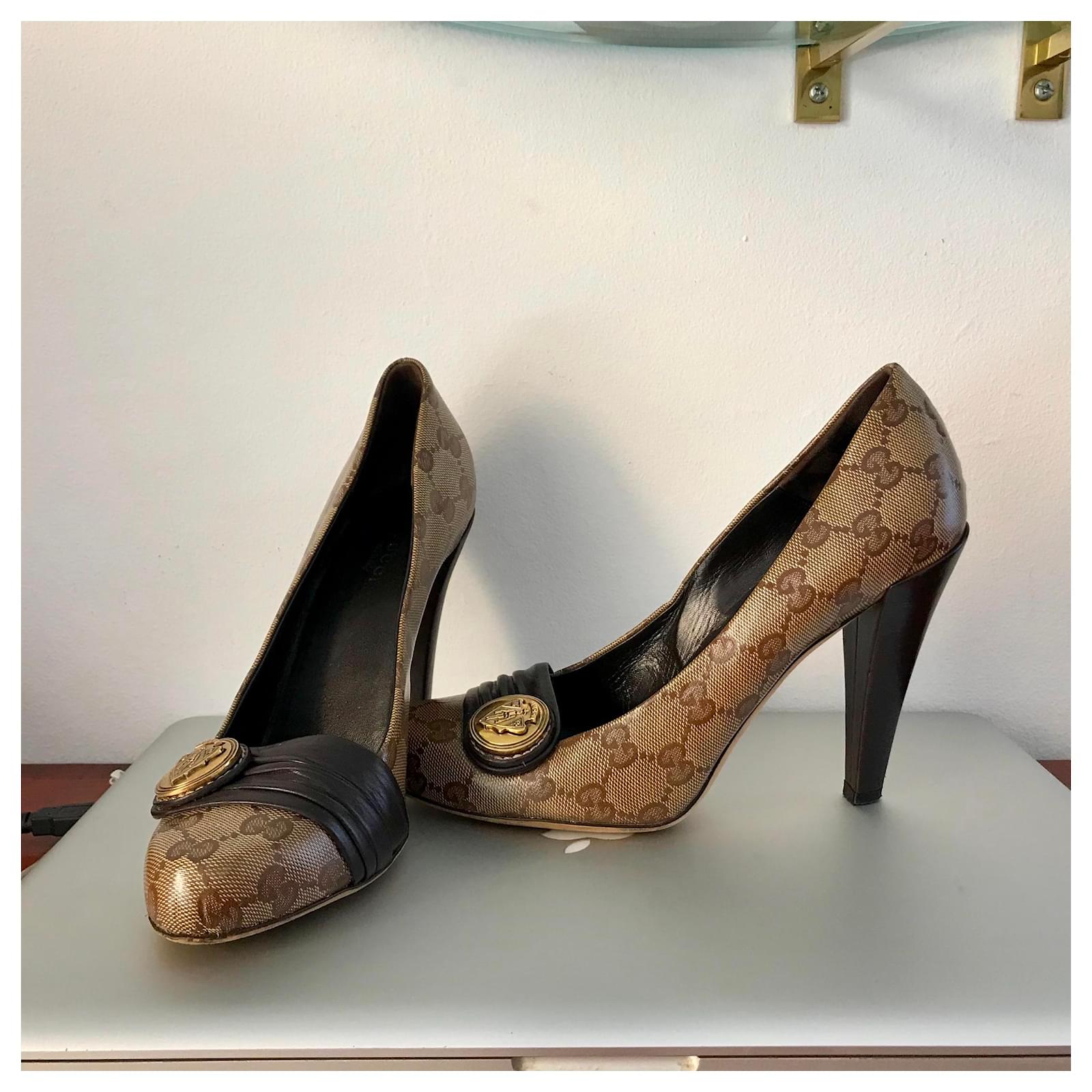 chaussures gucci Cuir ref.134404 - Joli Closet
