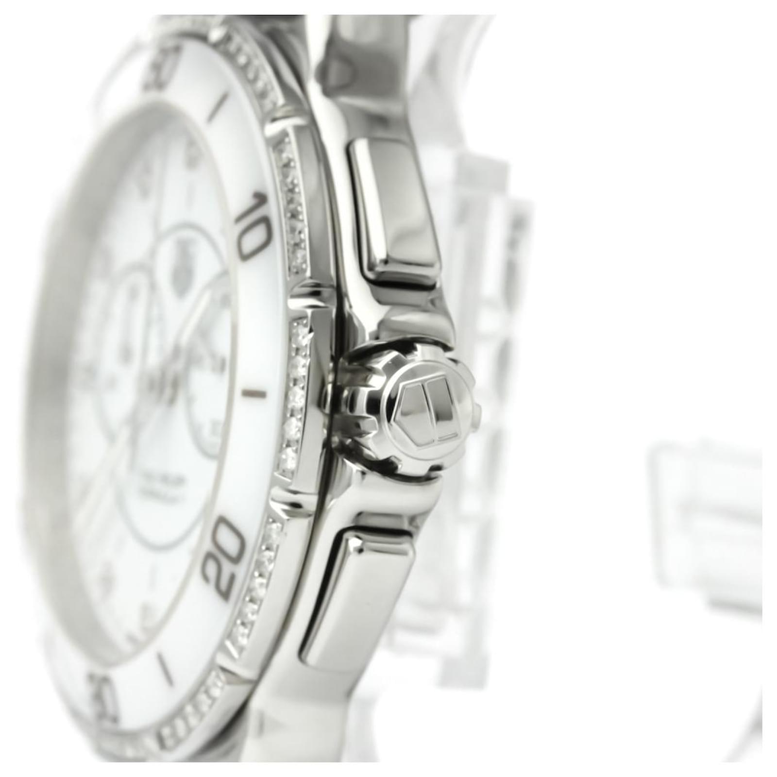 Formule Tag Heuer en acier inoxydable avec céramique argentée 1 Quartz ...