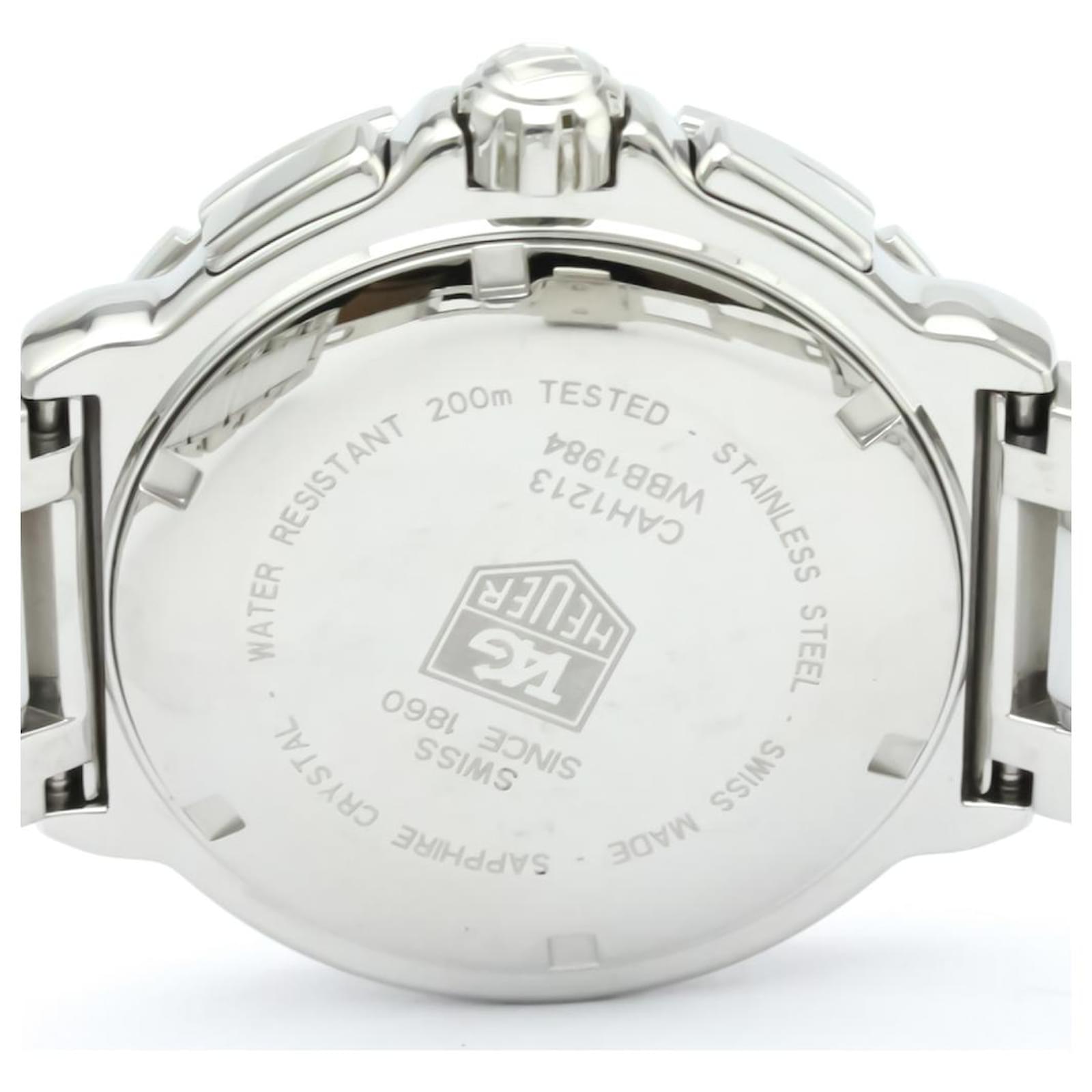 Formule Tag Heuer en acier inoxydable avec céramique argentée 1 Quartz ...