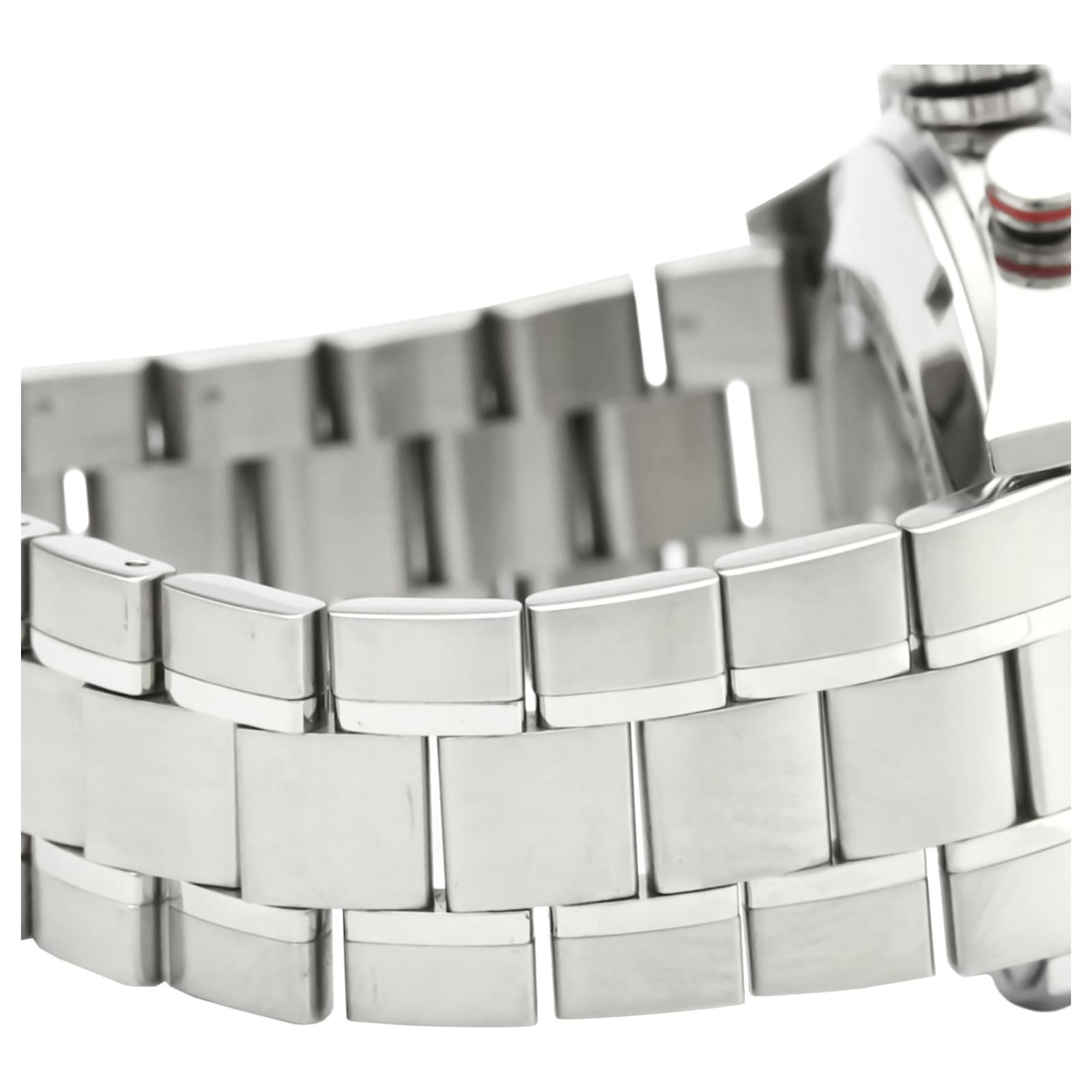 Calibre Carrera Tag Heuer en acier inoxydable argenté 16 Chronographe ...