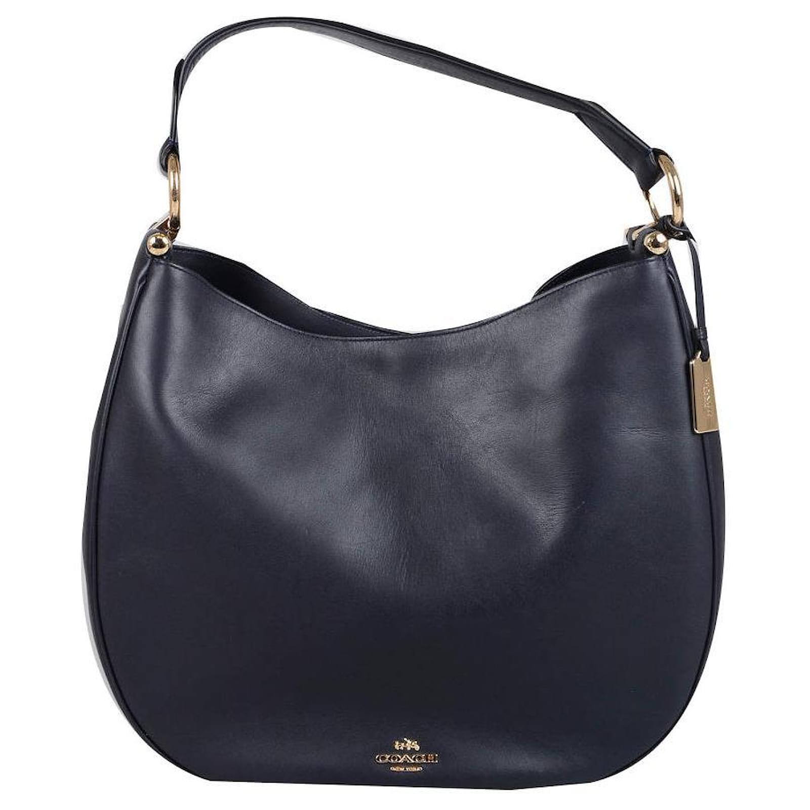 Sac à main Coach neuf Cuir Bleu ref.140479 - Joli Closet