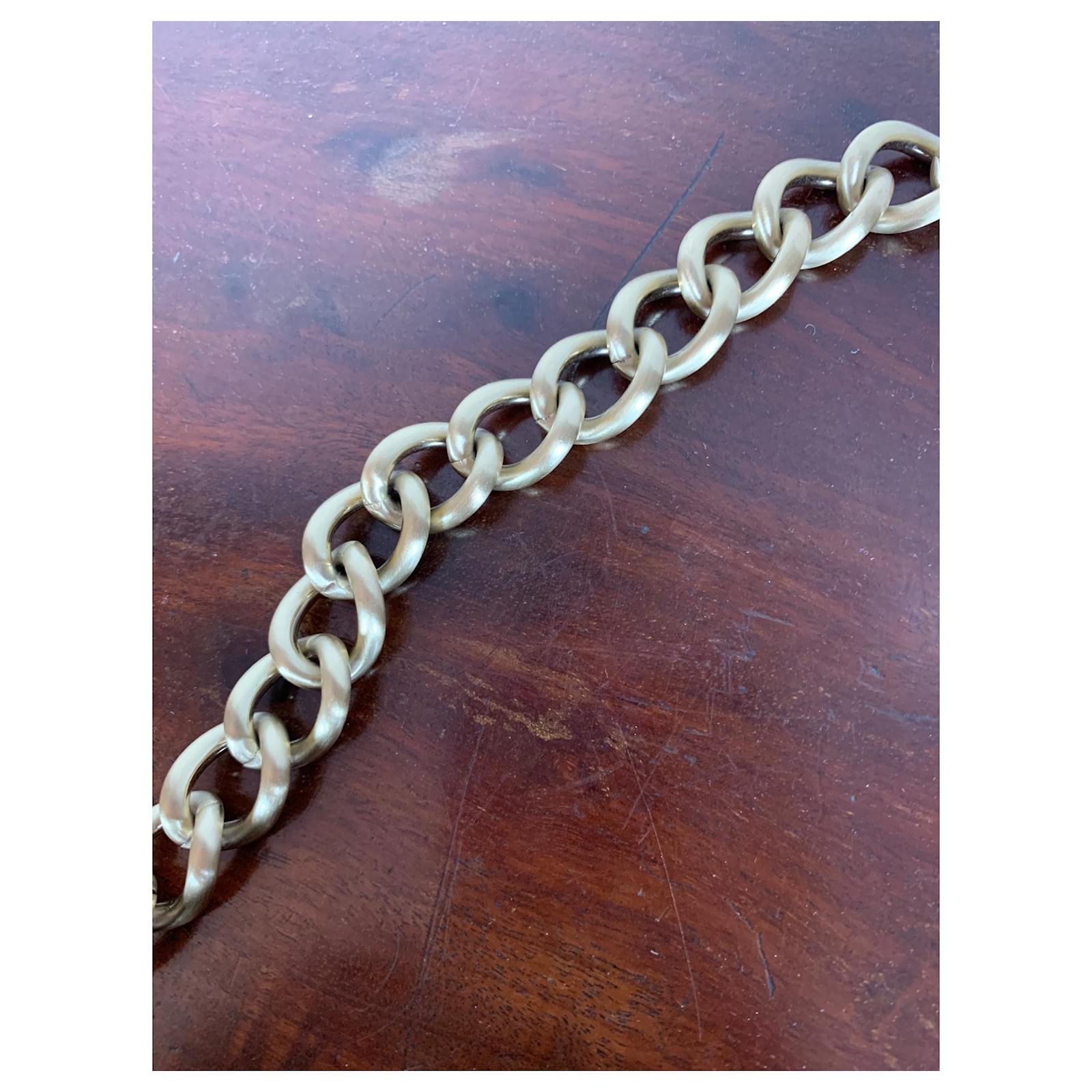 Pochette Lancel Cuir Marron ref.143685 - Joli Closet