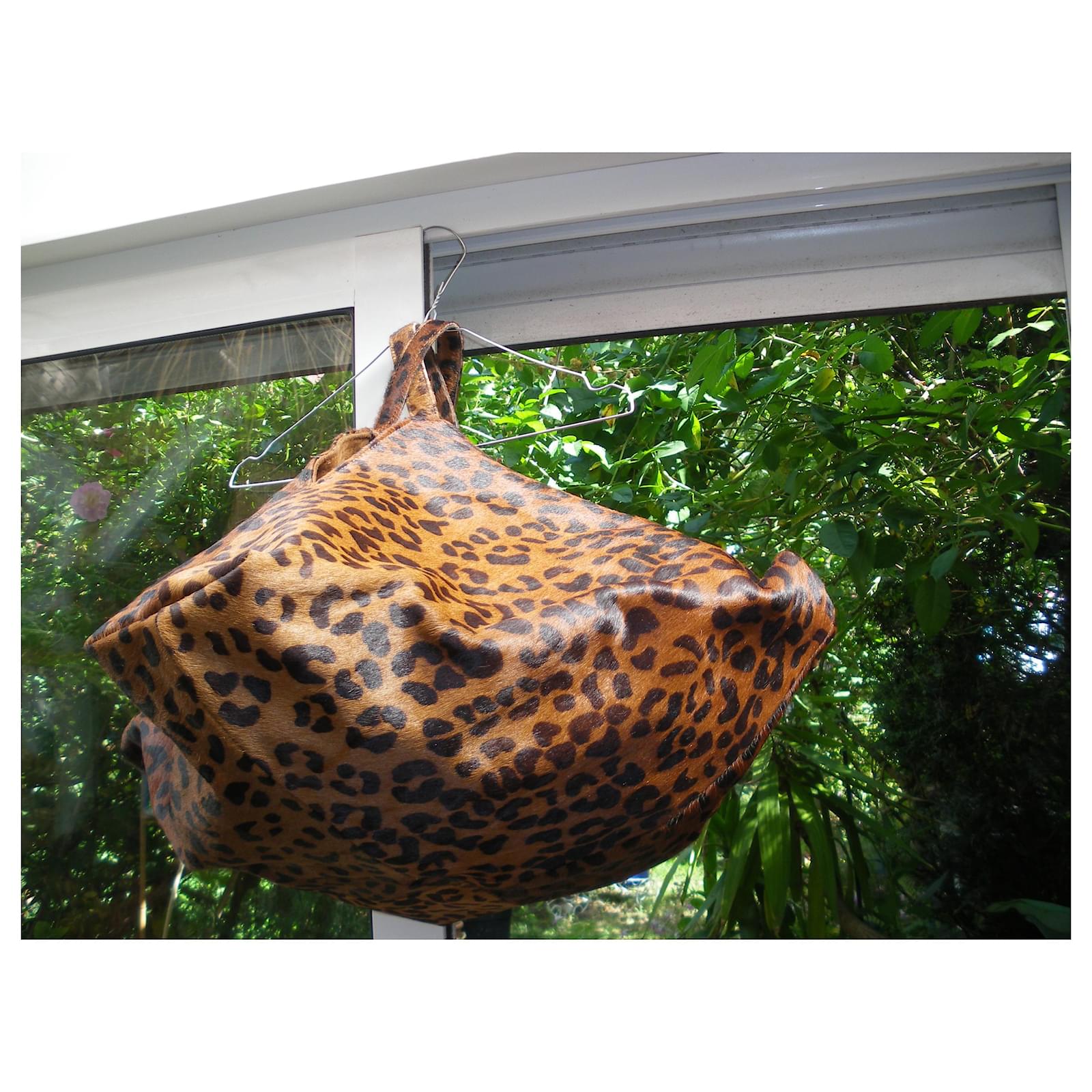 KOOKAÏ Handbags Leopard print Pony-style calfskin ref.144413 - Joli Closet