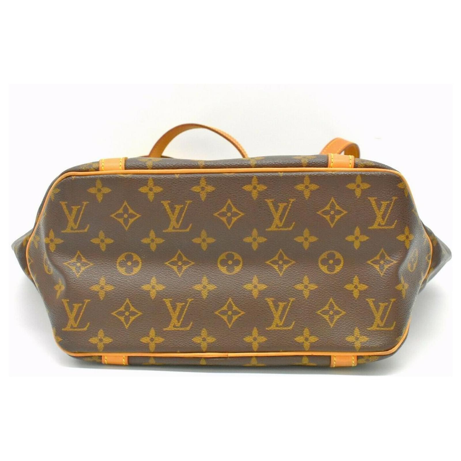 Sac cabas Louis Vuitton Toile Marron ref.JC151473 (Vendu) - Joli Closet