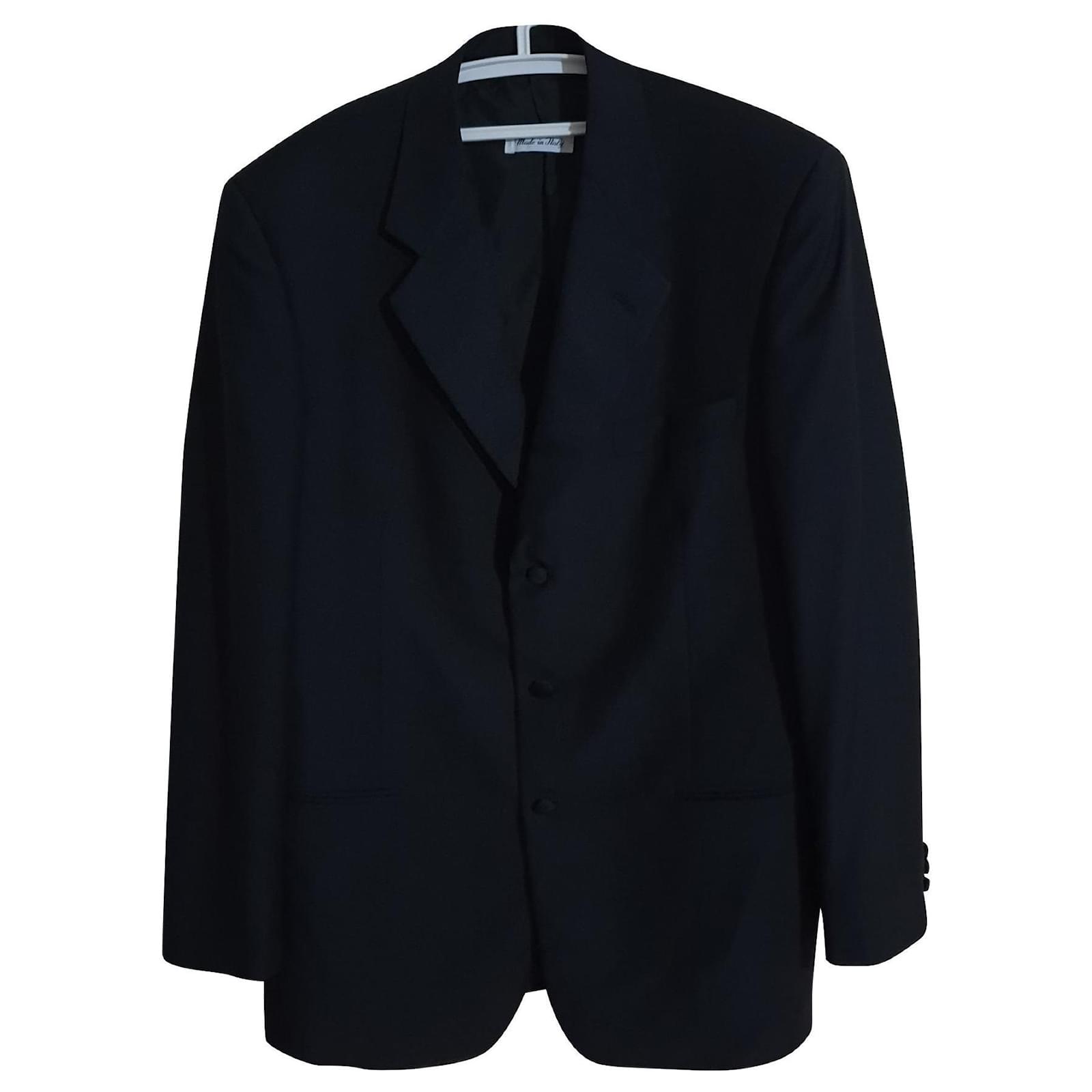 Cerruti 1881 Blazers Jackets Black Wool ref.151931 - Joli Closet