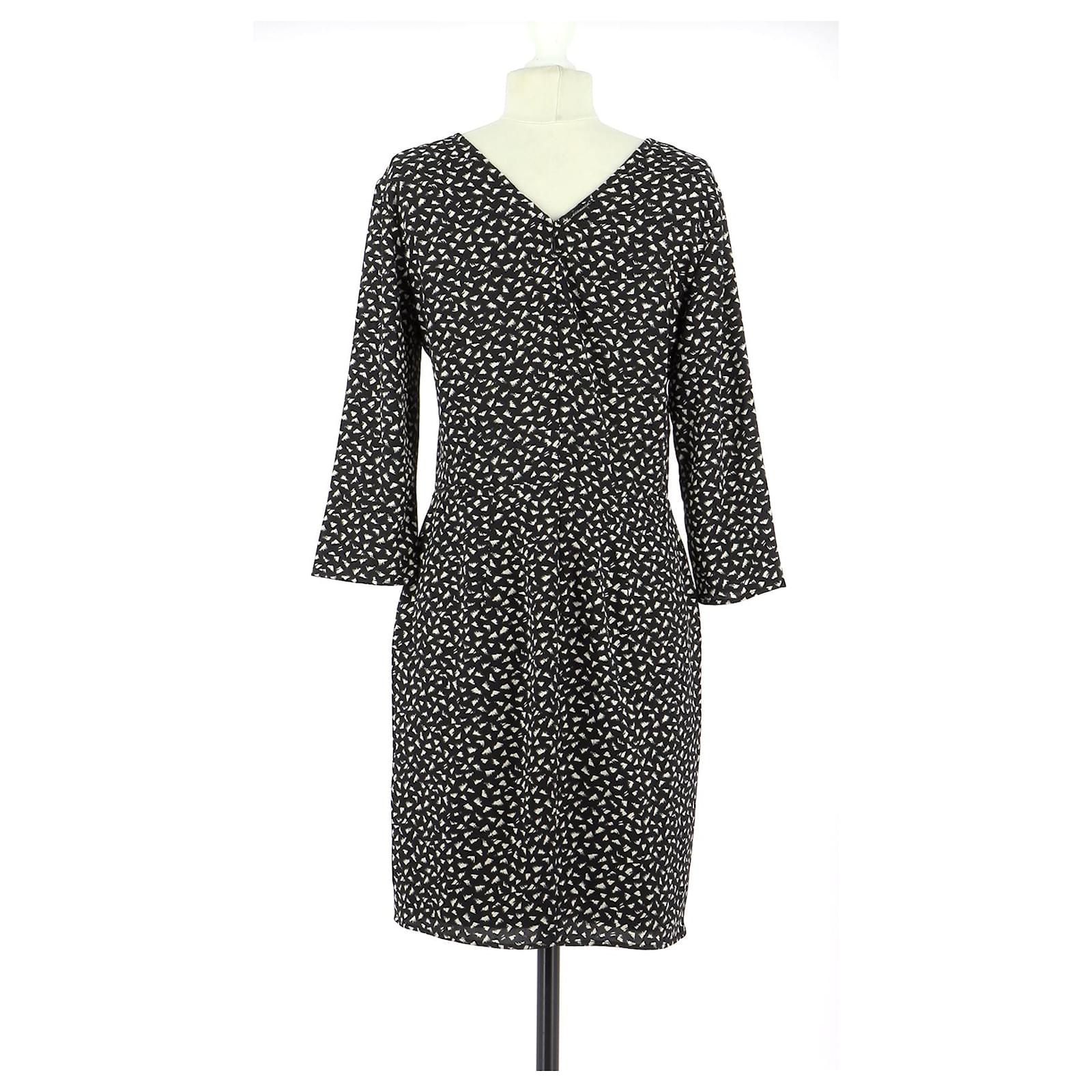 One step robe Black Polyester ref.155047 - Joli Closet