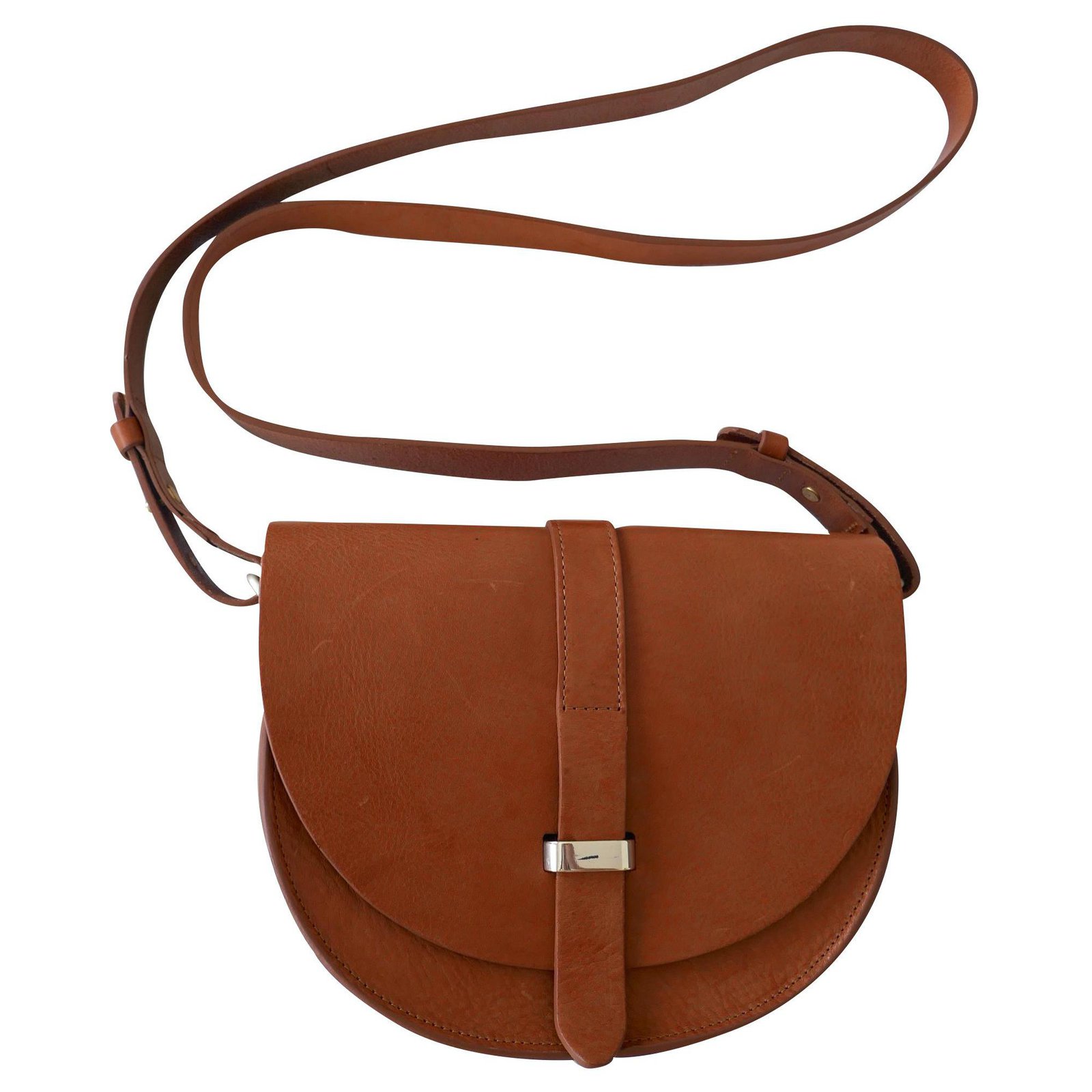 sac claude sézane Cuir Caramel ref.155263 - Joli Closet sac claude sézane Cuir Caramel ref.155263 - Joli Closet