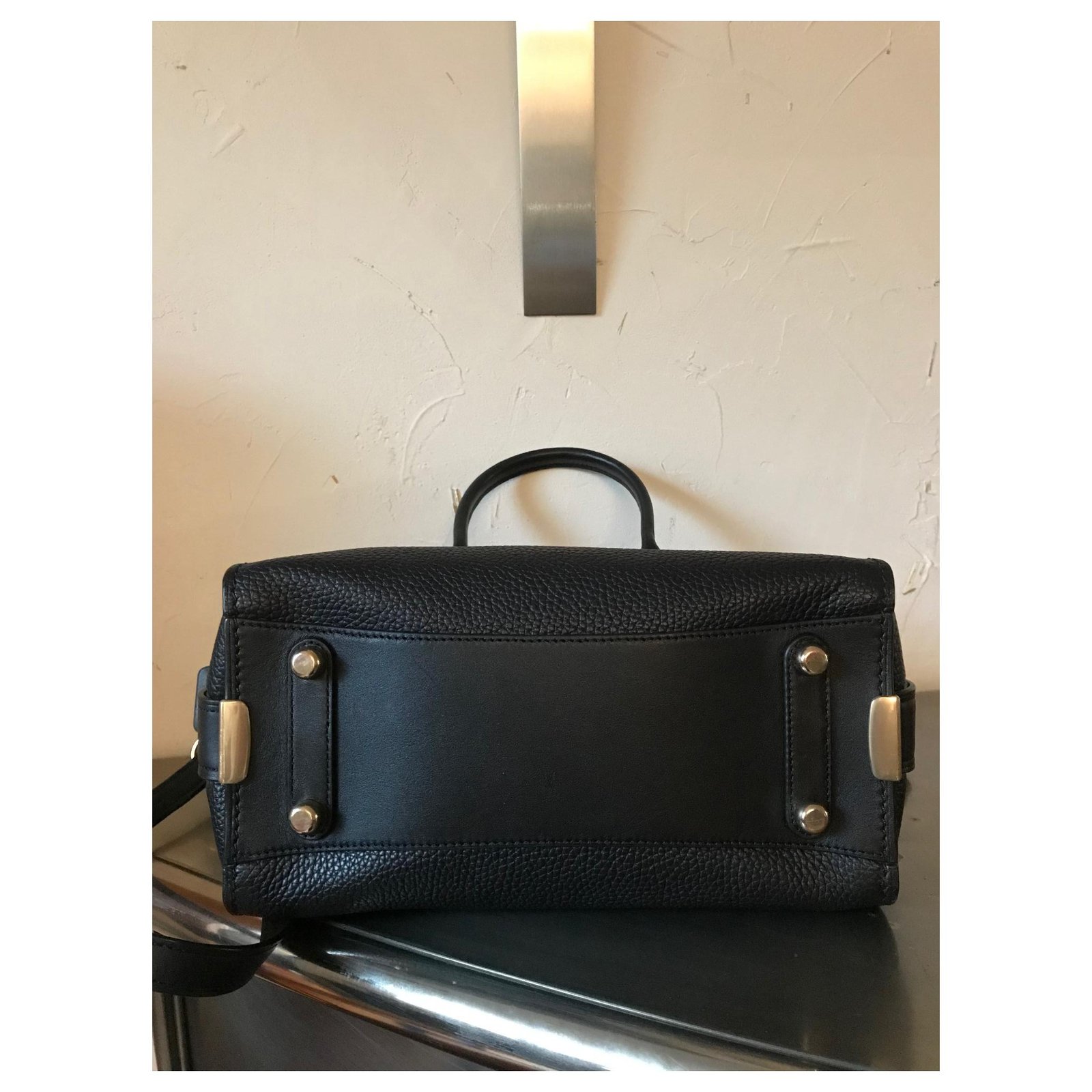 COACH SWAGGER Black Leather ref.157952 - Joli Closet