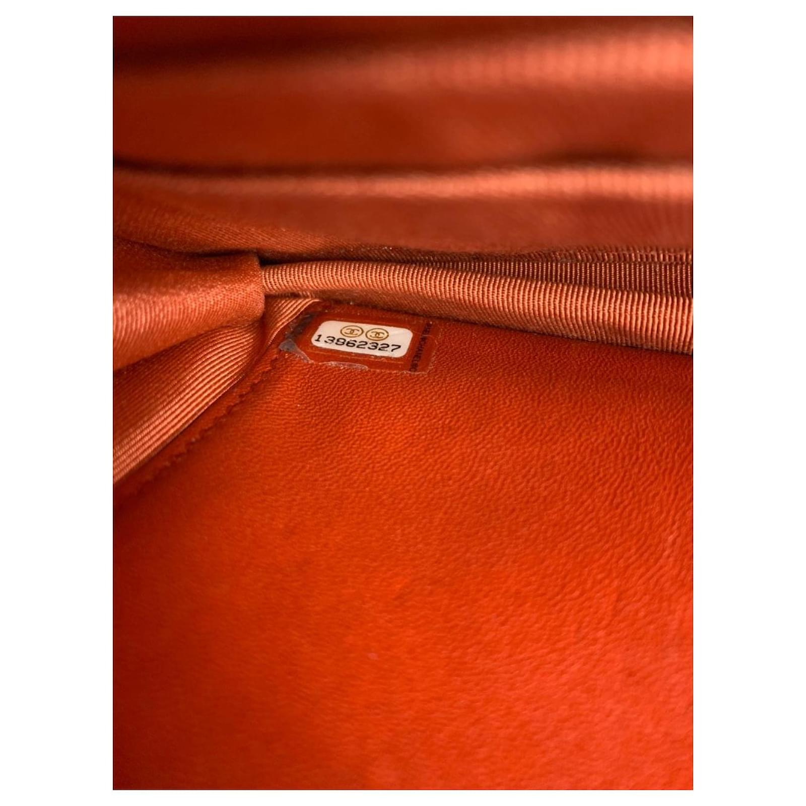Chanel Woc Red Leather ref.163551 - Joli Closet