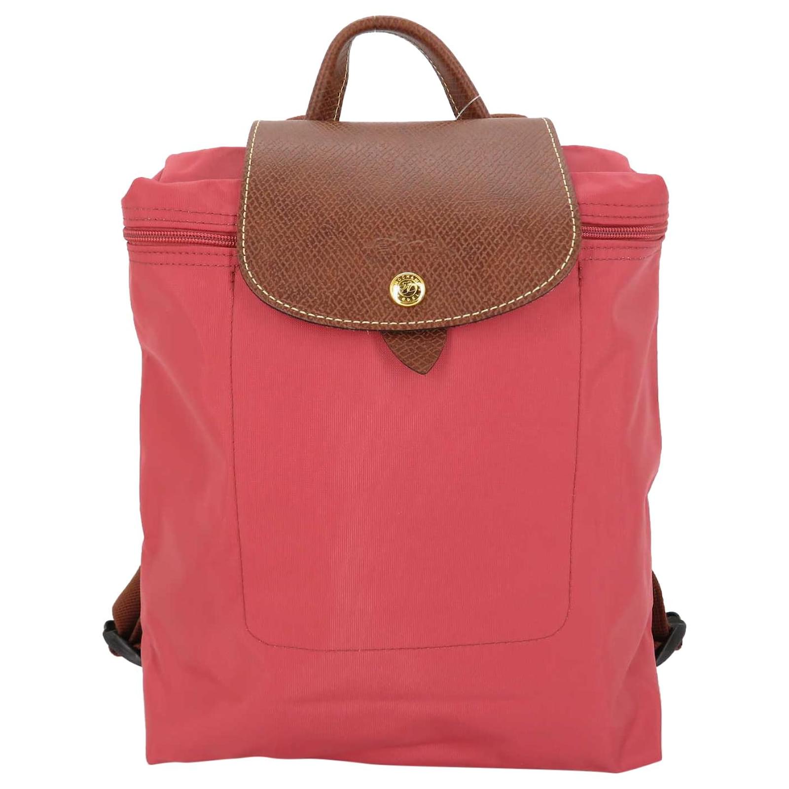 Longchamp backpack Red ref.163733 - Joli Closet