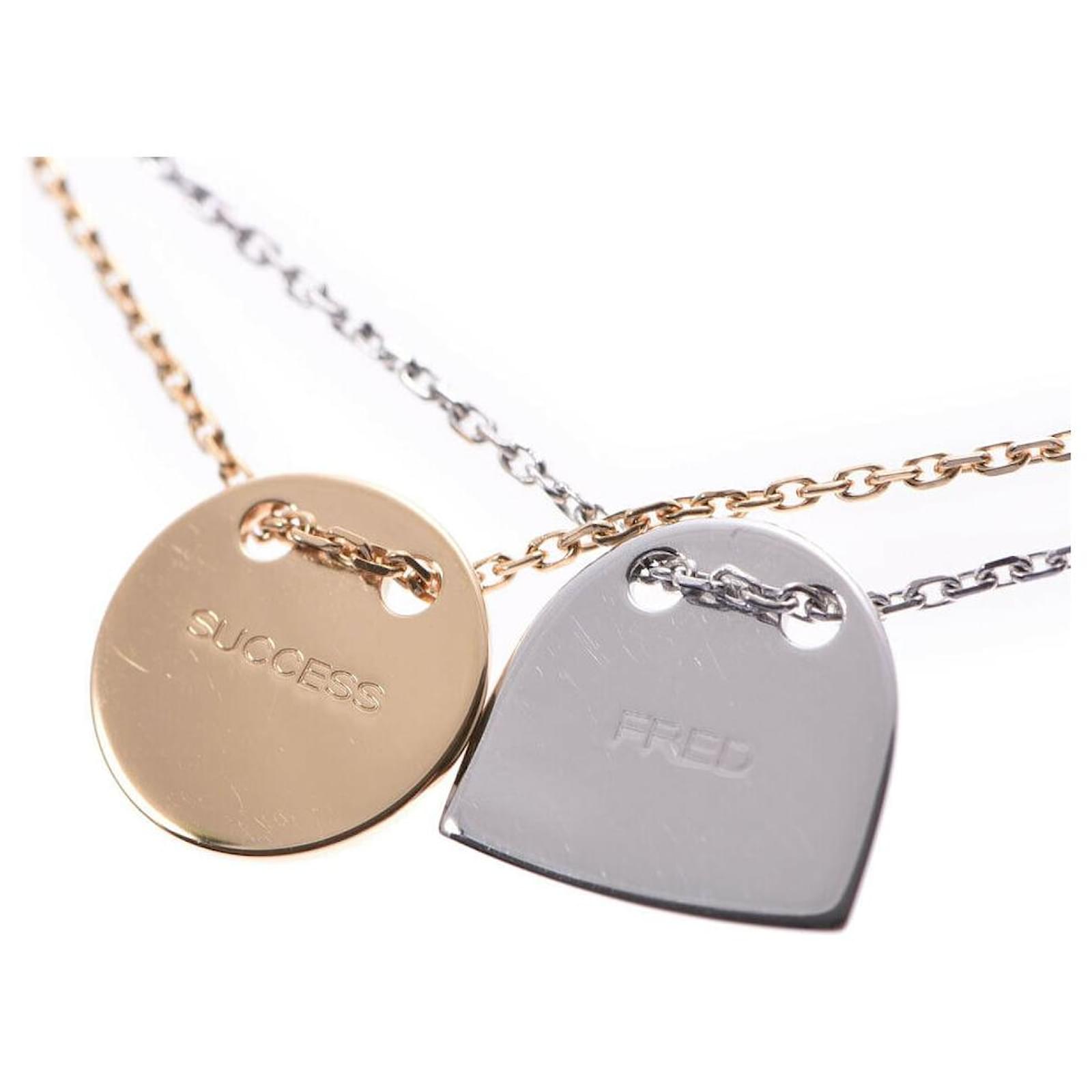 Collier doublé Fred Plaqué or Doré ref.164812 - Joli Closet