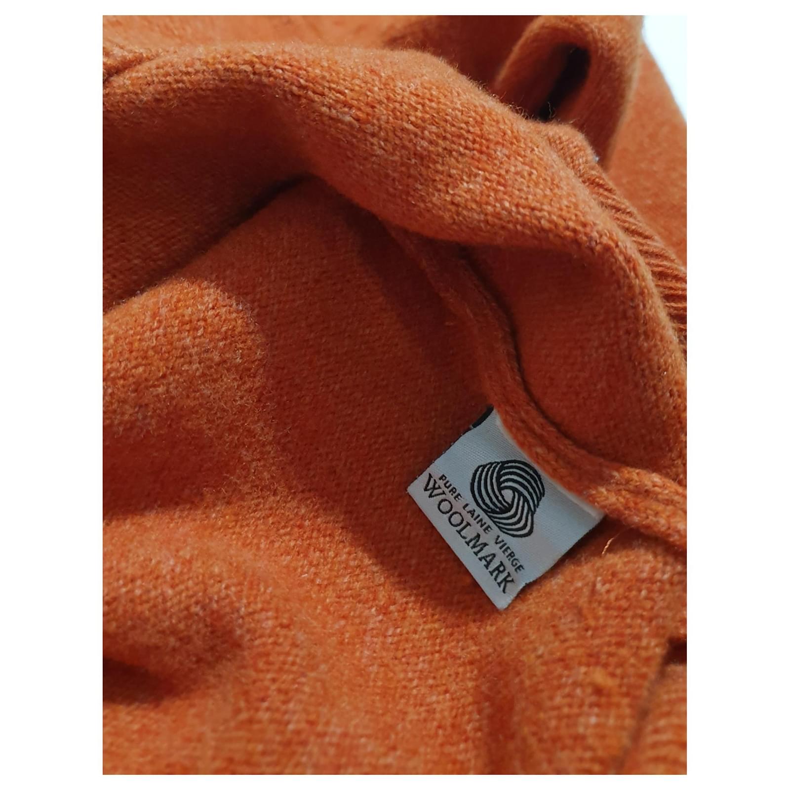 Lacoste Chandails Laine Orange ref.165801 - Joli Closet