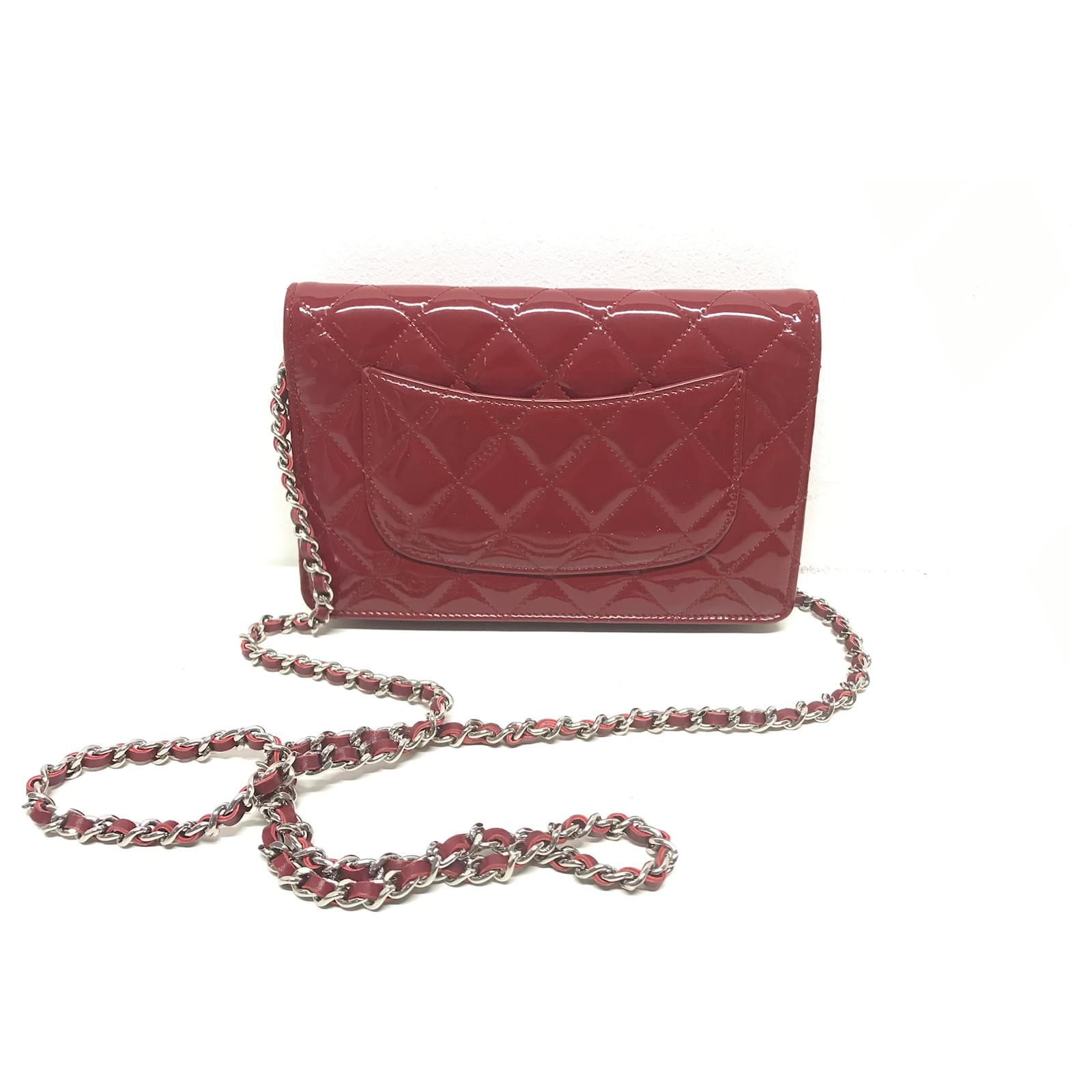 Chanel Woc Red Patent leather ref.167406 - Joli Closet
