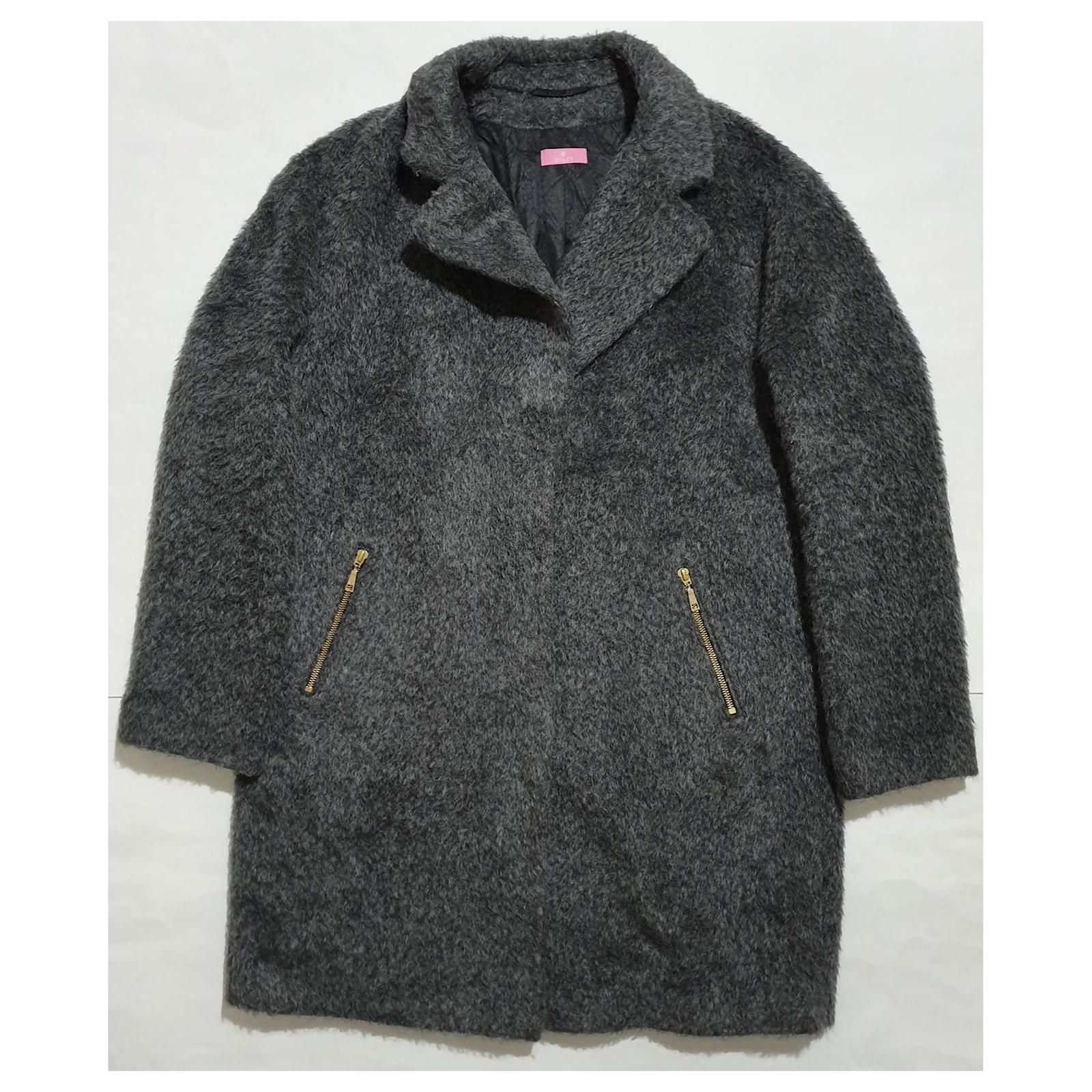 Basler Coats, Outerwear Grey Polyester ref.168450 - Joli Closet