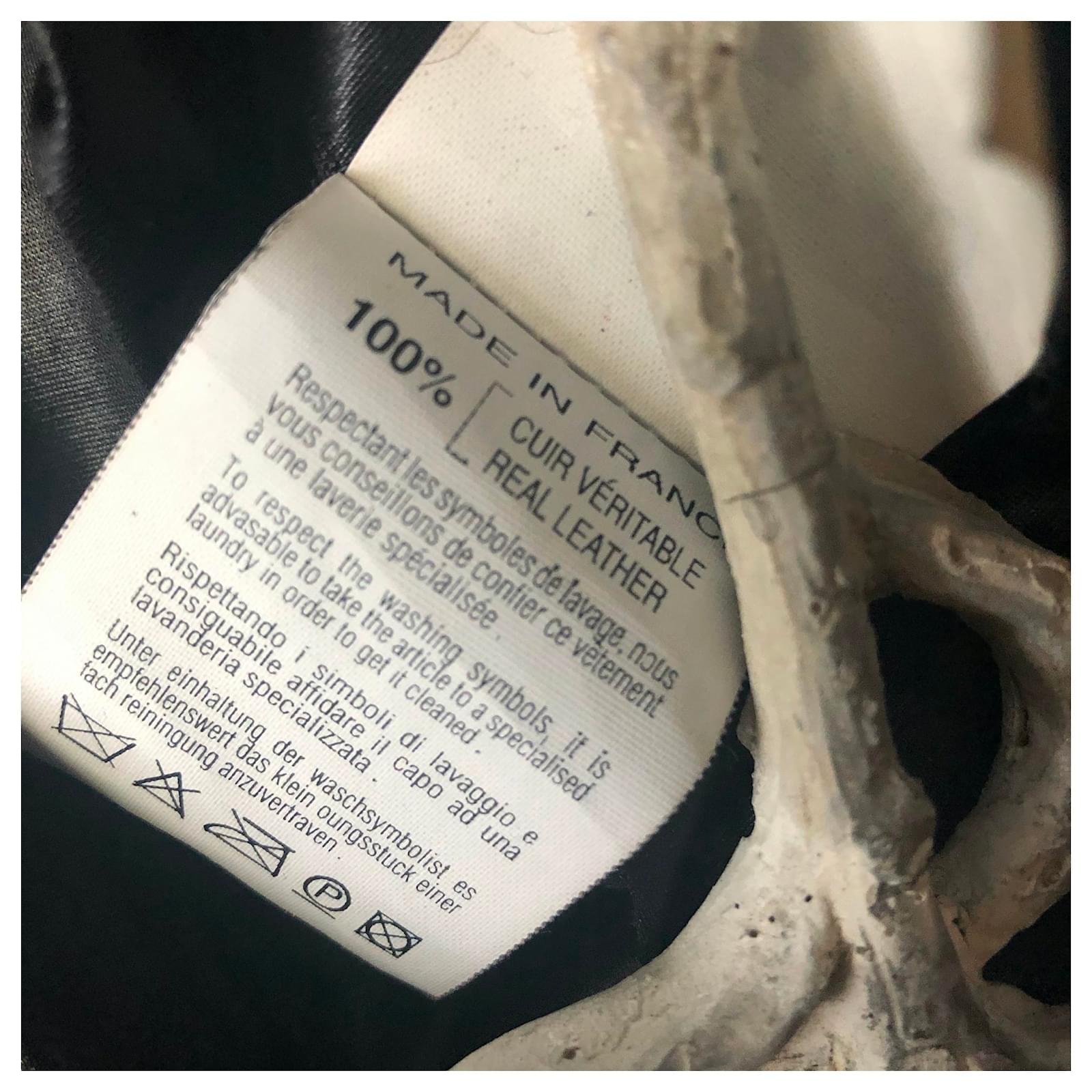 Plein Sud Plein Süd par Faycal Amor Coats, Outerwear Leather Black ref ...