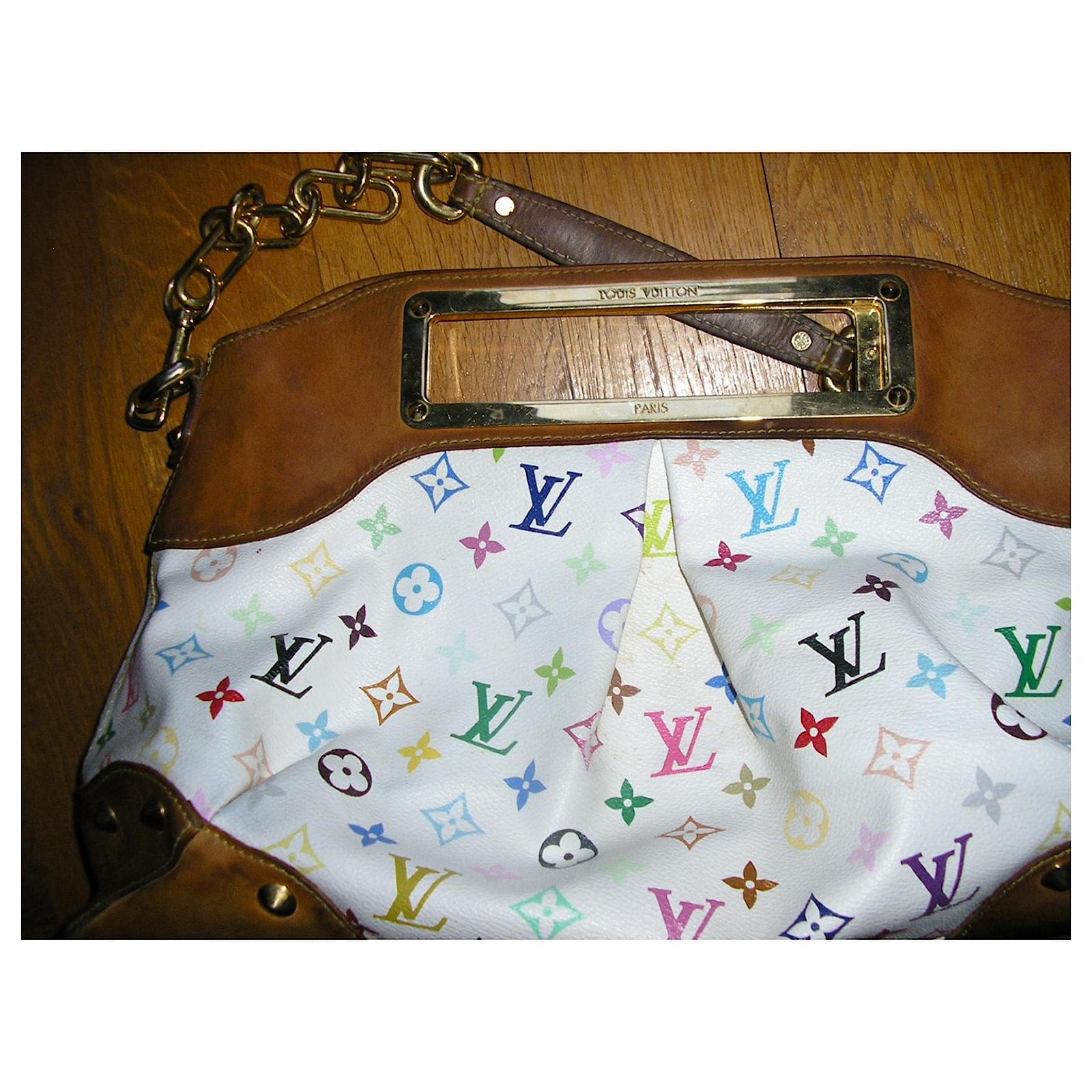 Louis Vuitton Judith Tasche, Murakami. Mehrfarben Leinwand ref.173746 ...