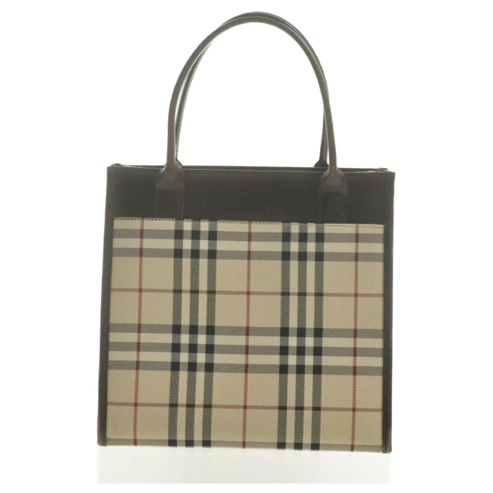 Burberry Nova Check Brown Cloth ref.174386 - Joli Closet