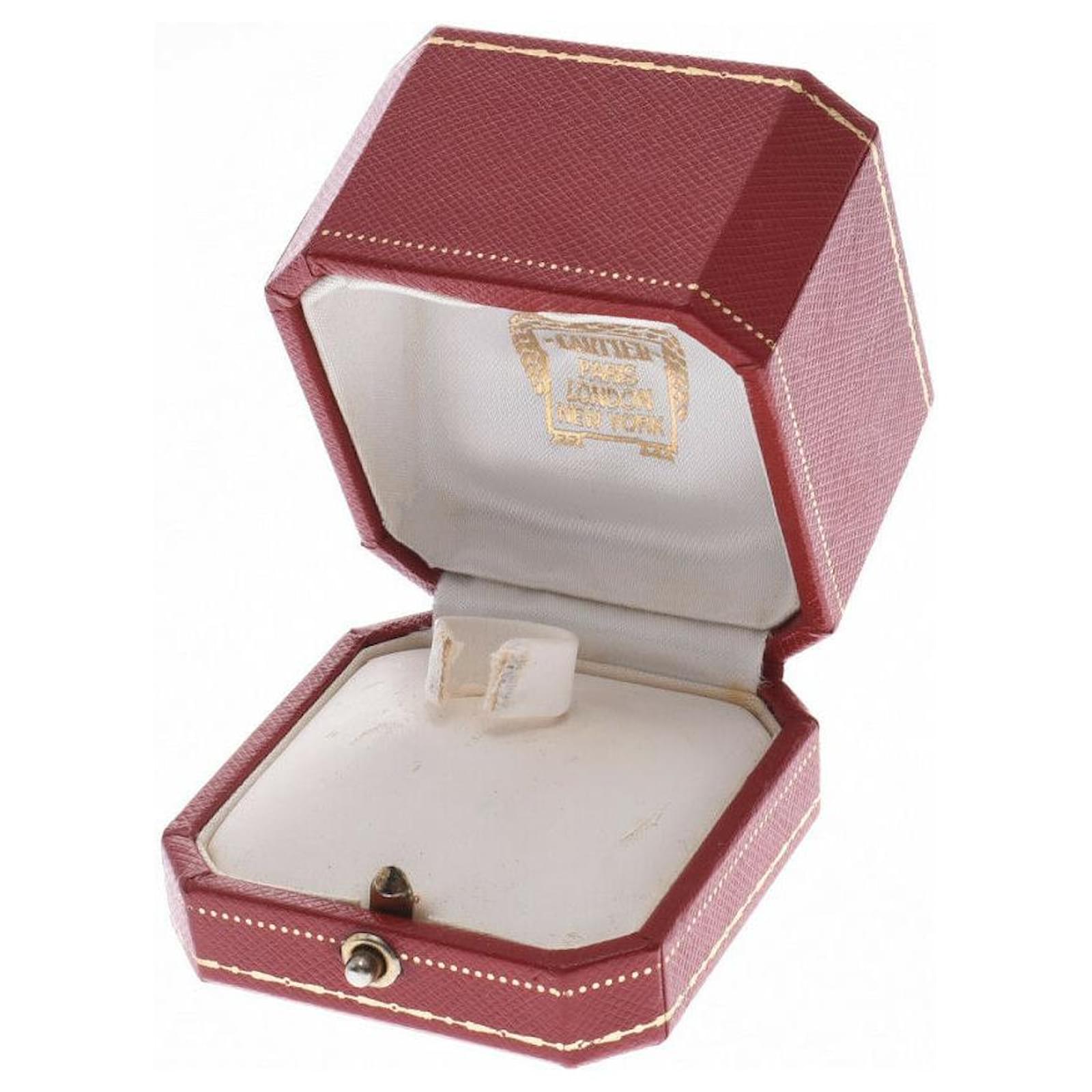 cartier 2C C2 Ring Silvery White gold ref.178191 - Joli Closet
