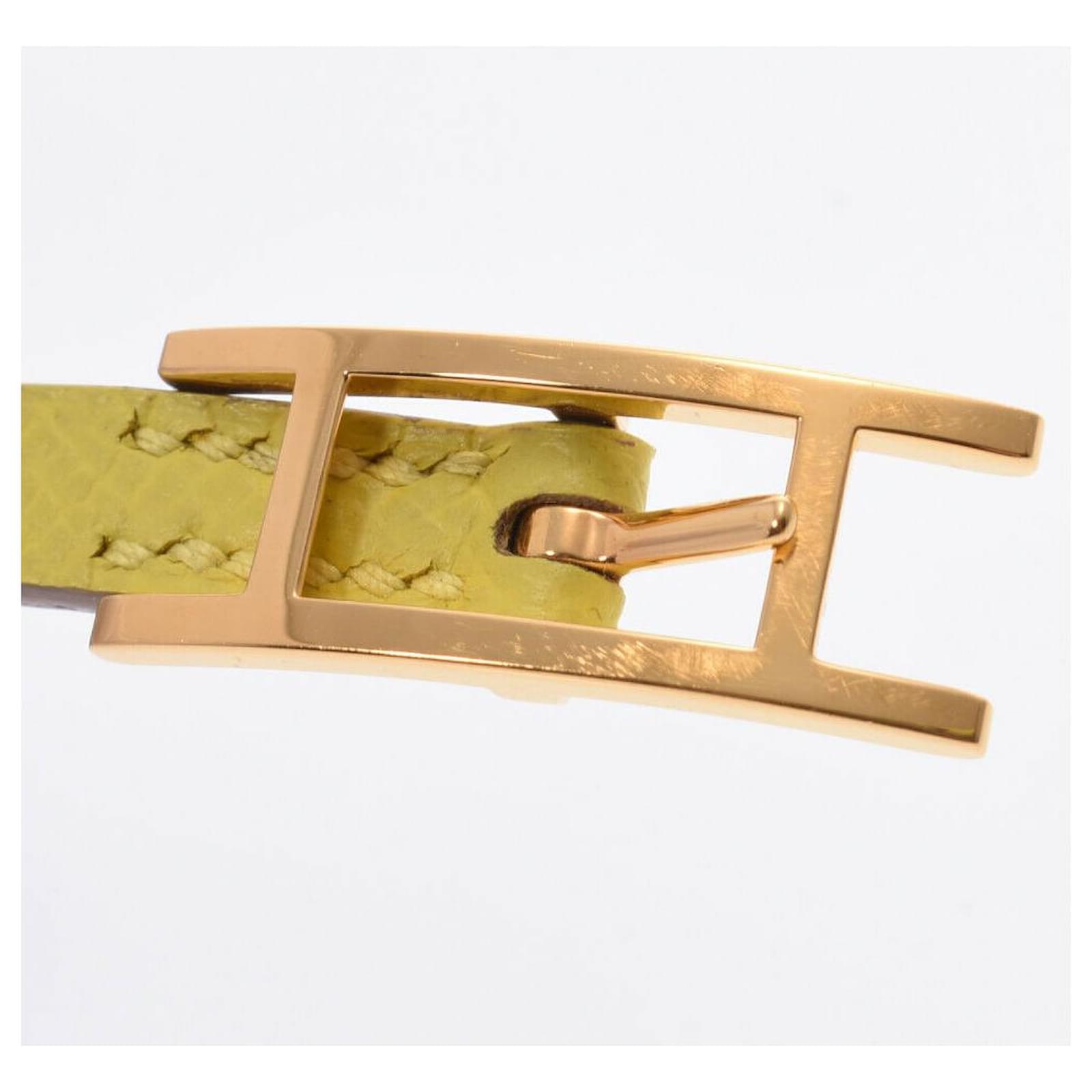 Hermès API 3 Green Leather ref.178496 - Joli Closet