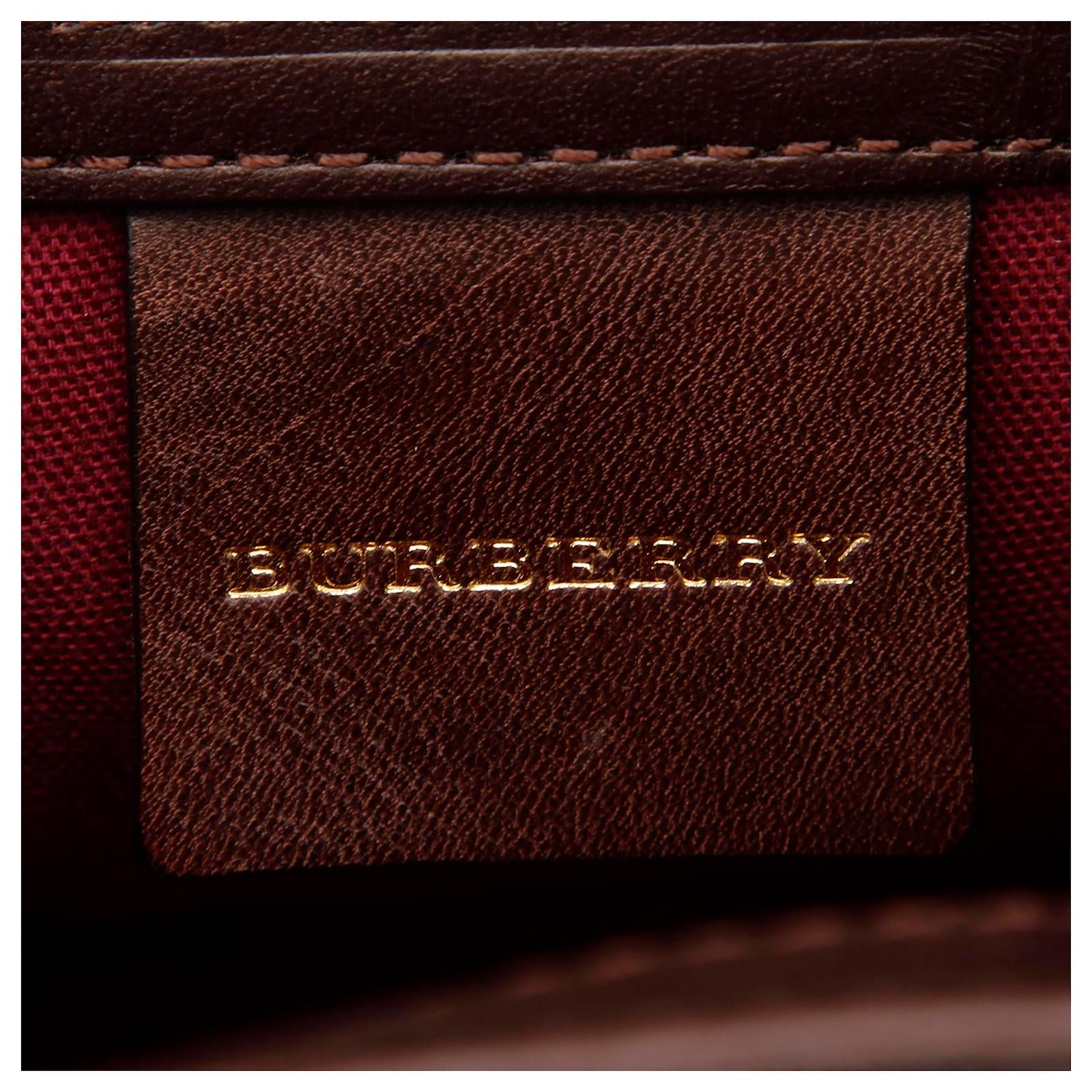 Burberry - Sac bandoulière en toile à carreaux multiples Tissu ...