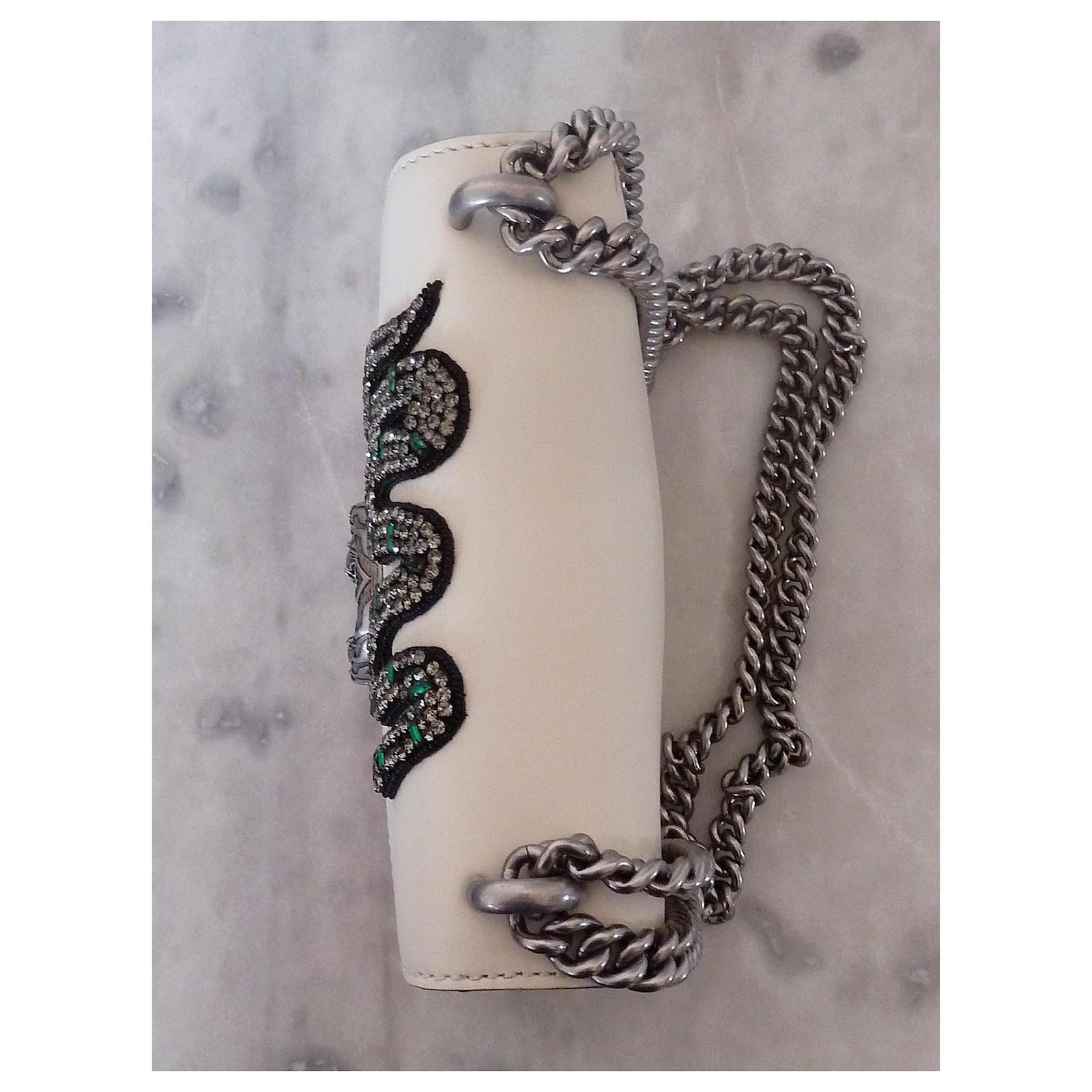 GUCCI DIONYSUS SERPENT CRISTAL EDITION LIMITEE NEUF Cuir Multicolore ...