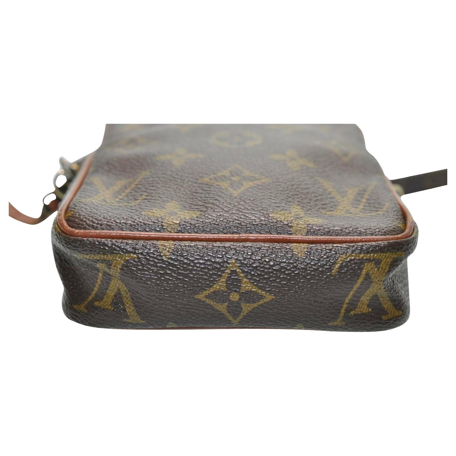 Louis Vuitton Sac à bandoulière Toile Marron ref.186799 - Joli Closet