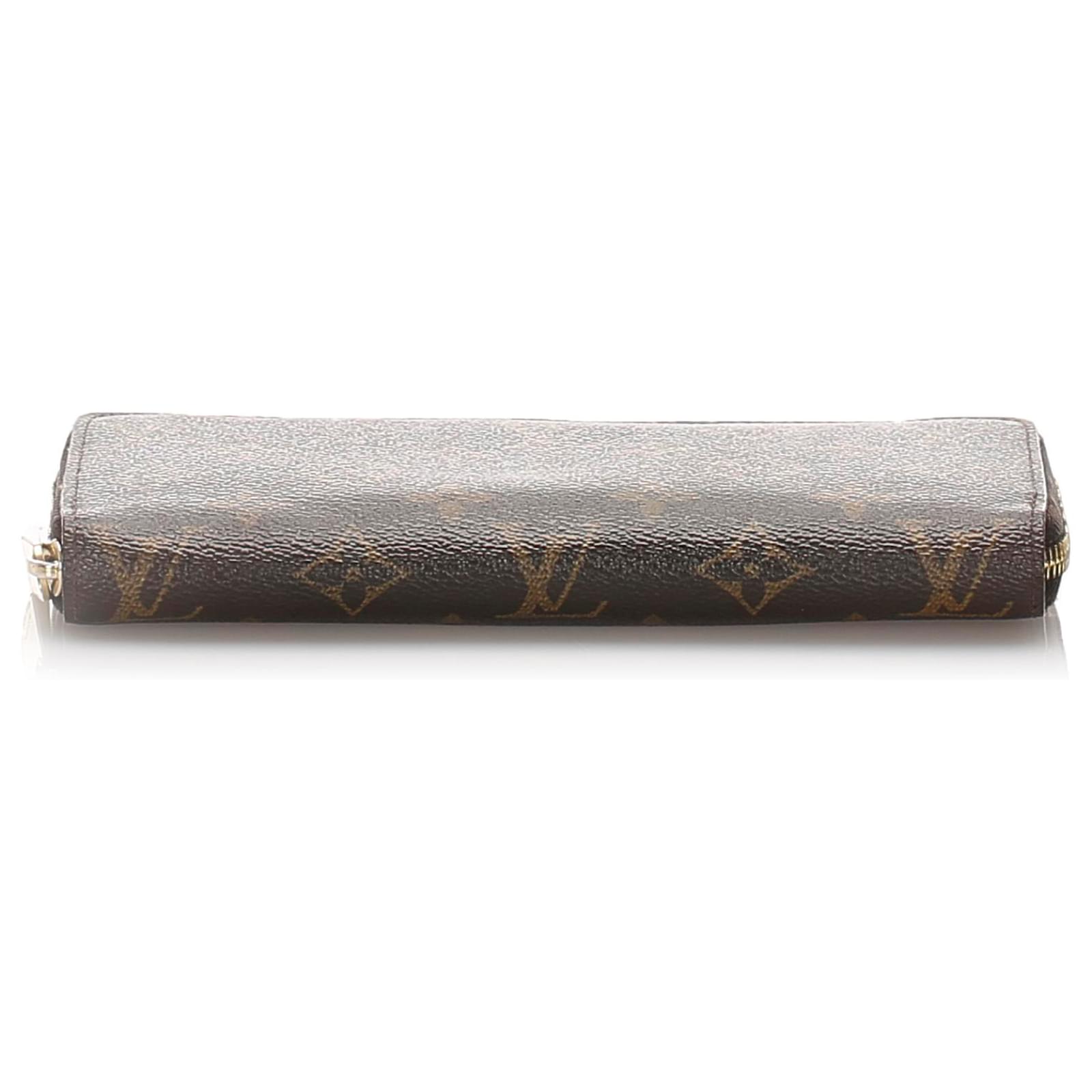 Louis Vuitton Brown Monogram Zippy Wallet Toile Marron ref.188469 ...