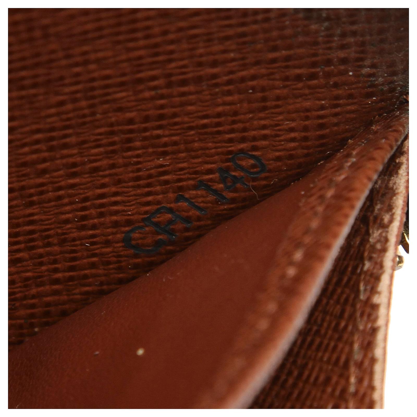 Louis Vuitton Brown Monogram Zippy Wallet Toile Marron ref.188469 ...