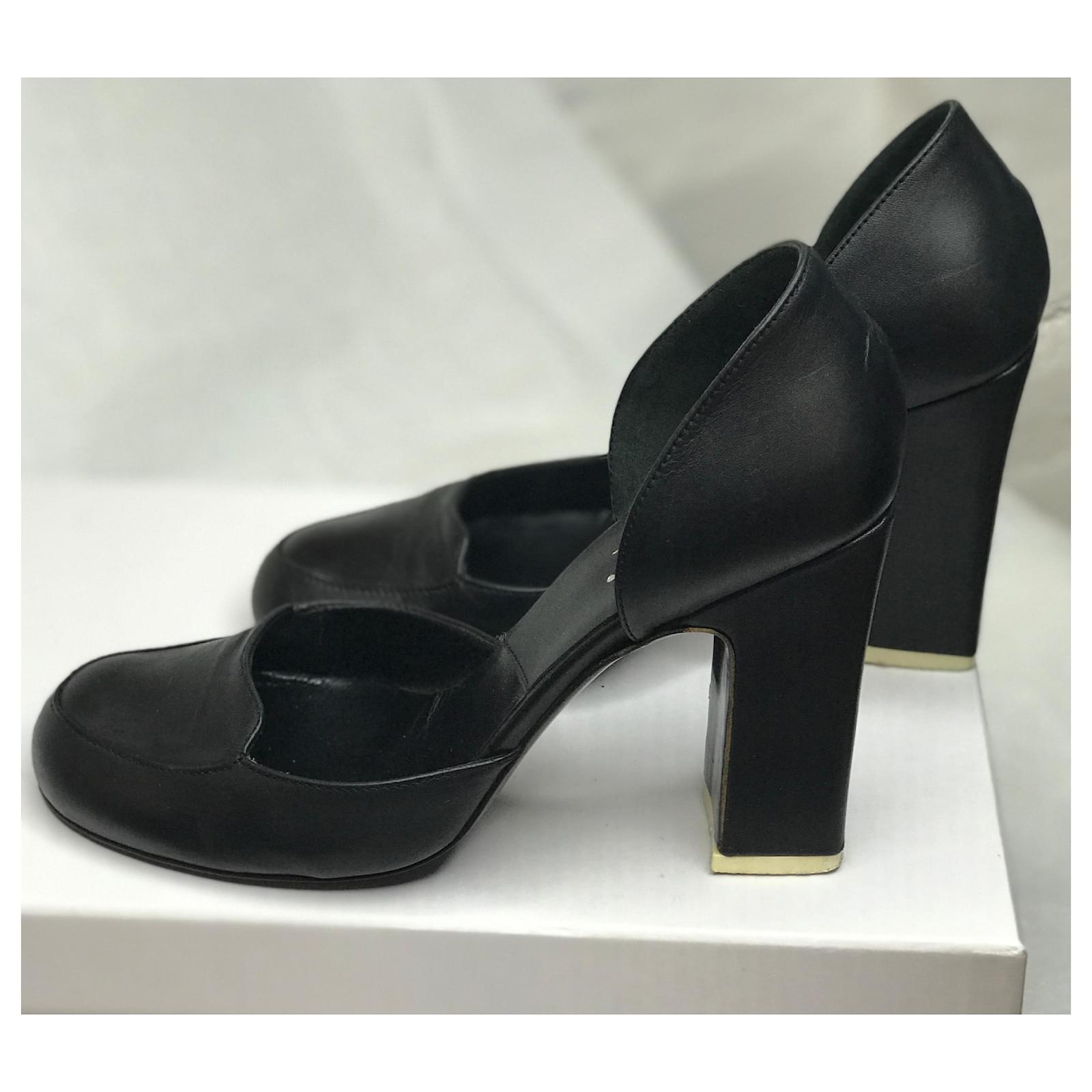 Dior Black Heels 9,5 cm with box Leather ref.192710 - Joli Closet