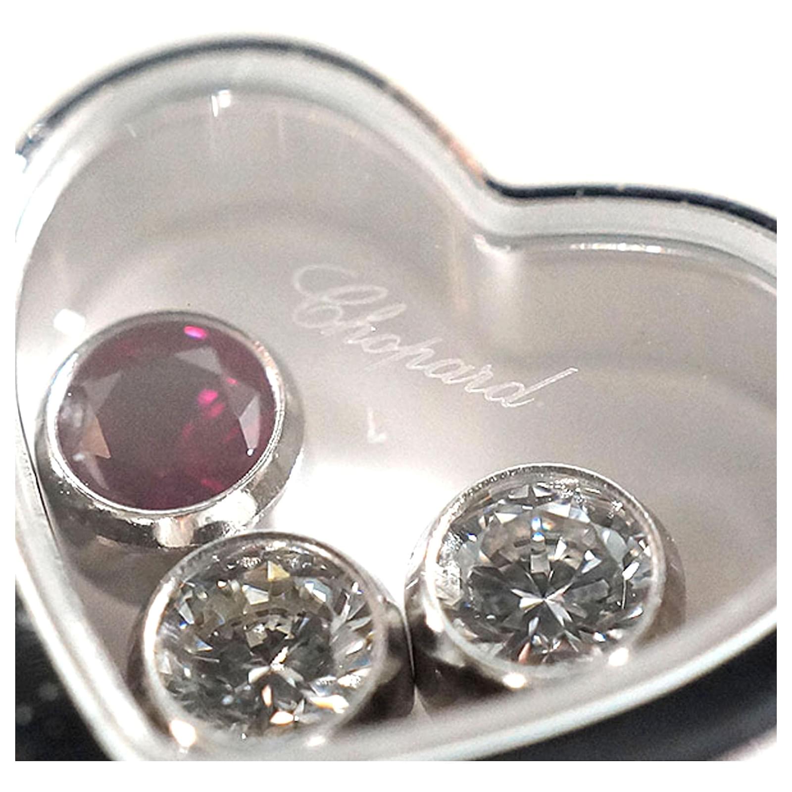 Collier Pendentif Clown Chopard en Argent et Diamants Heureux Métal ...