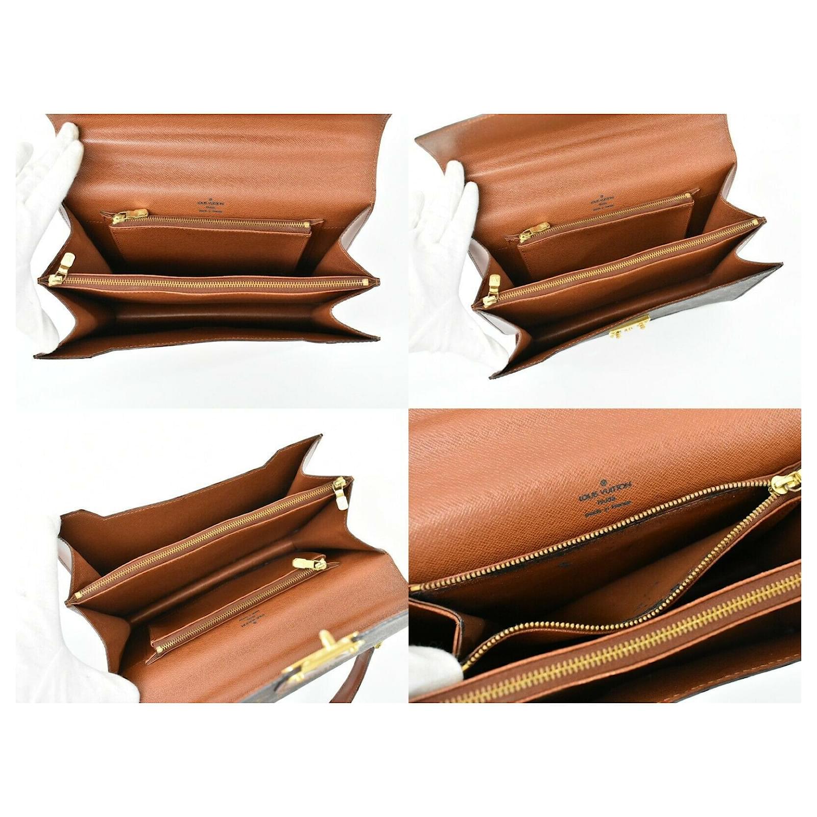 Louis Vuitton Concorde Brown Cloth ref.196318 - Joli Closet