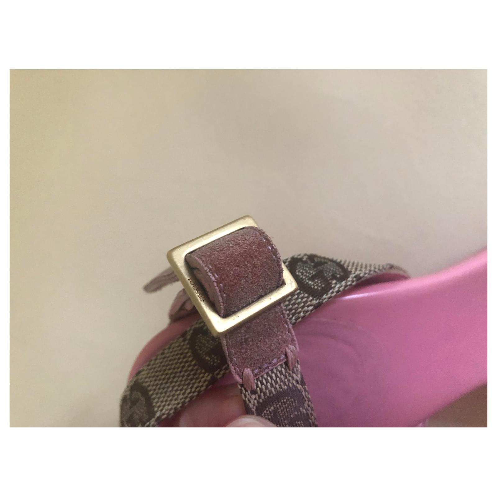 Gucci Des sandales Cuir Multicolore ref.196439 - Joli Closet