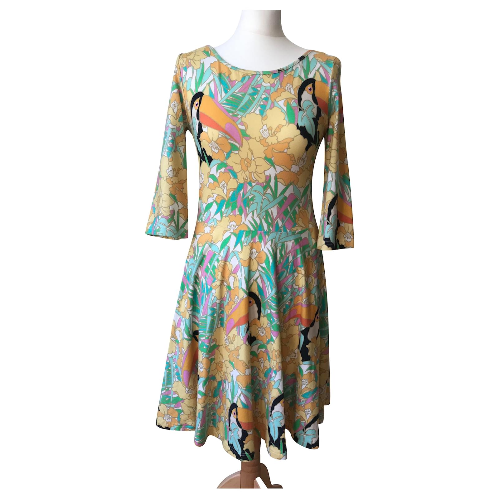 Manoush Robes Coton Multicolore ref.200302 - Joli Closet