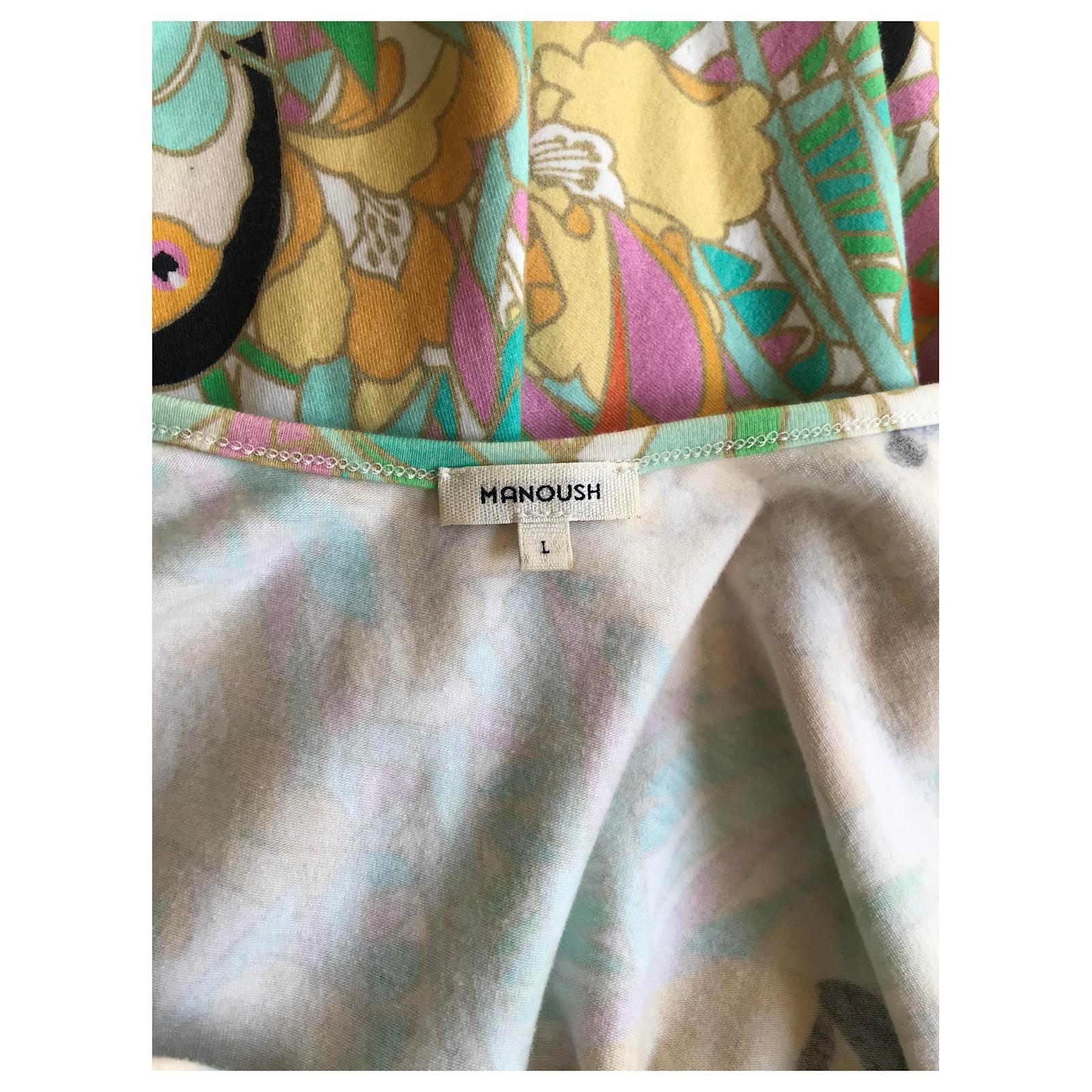 Manoush Robes Coton Multicolore ref.200302 - Joli Closet