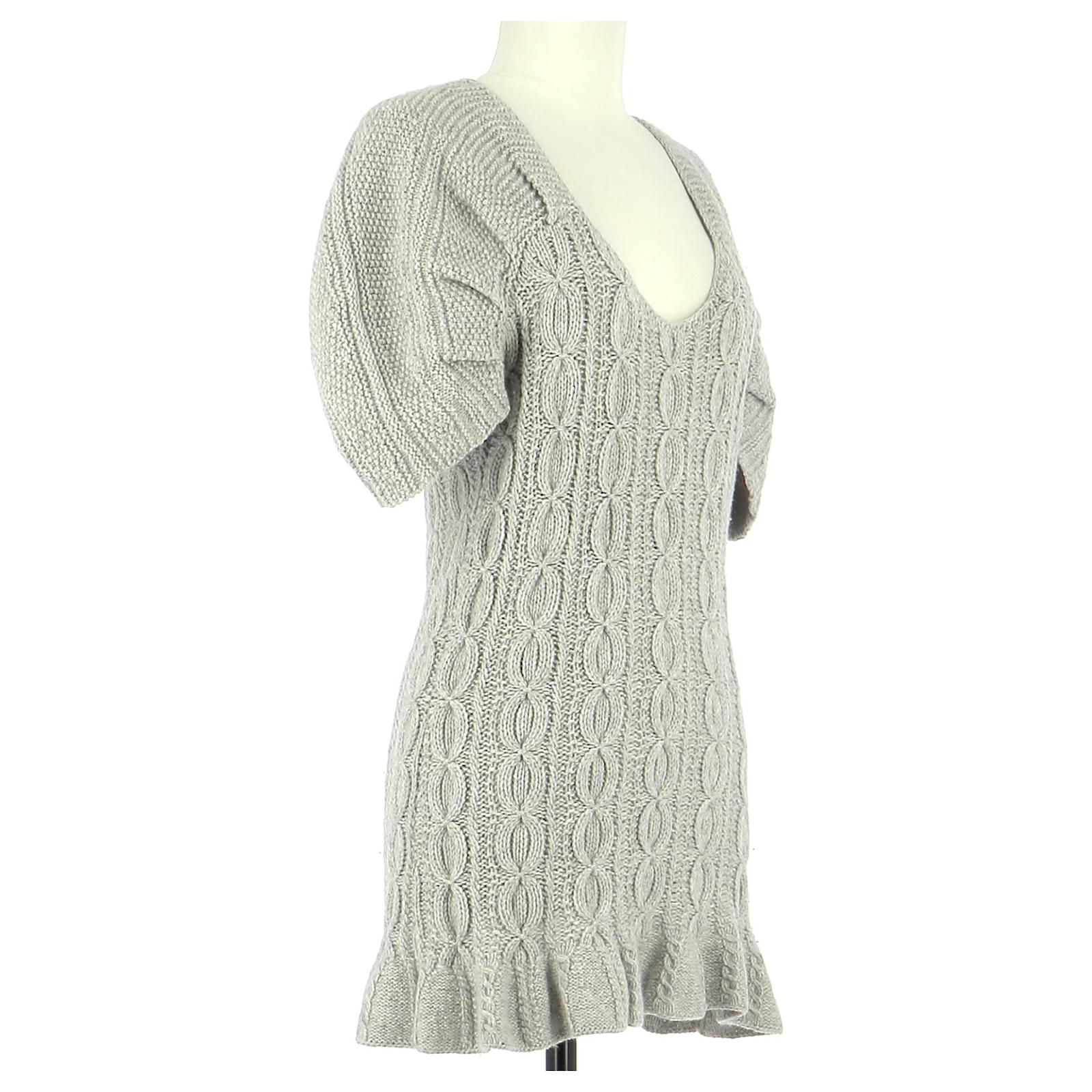 Paul & Joe robe Grey Cashmere ref.200592 - Joli Closet