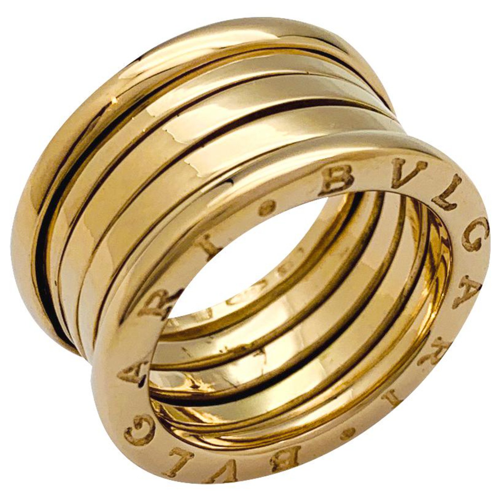 Bulgari-Ring, „B.Null1", gelbes Gold. ref.204232 - Joli Closet