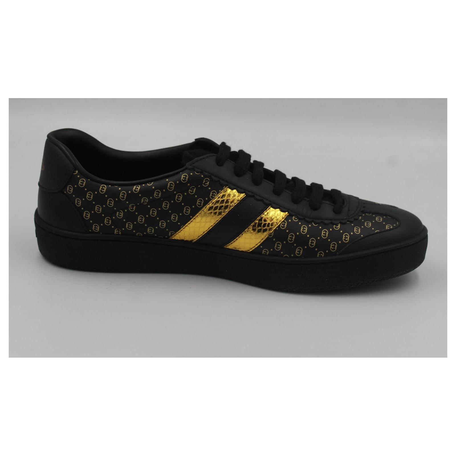 Gucci Apollo Shoe Black leather ref.207069 - Joli Closet