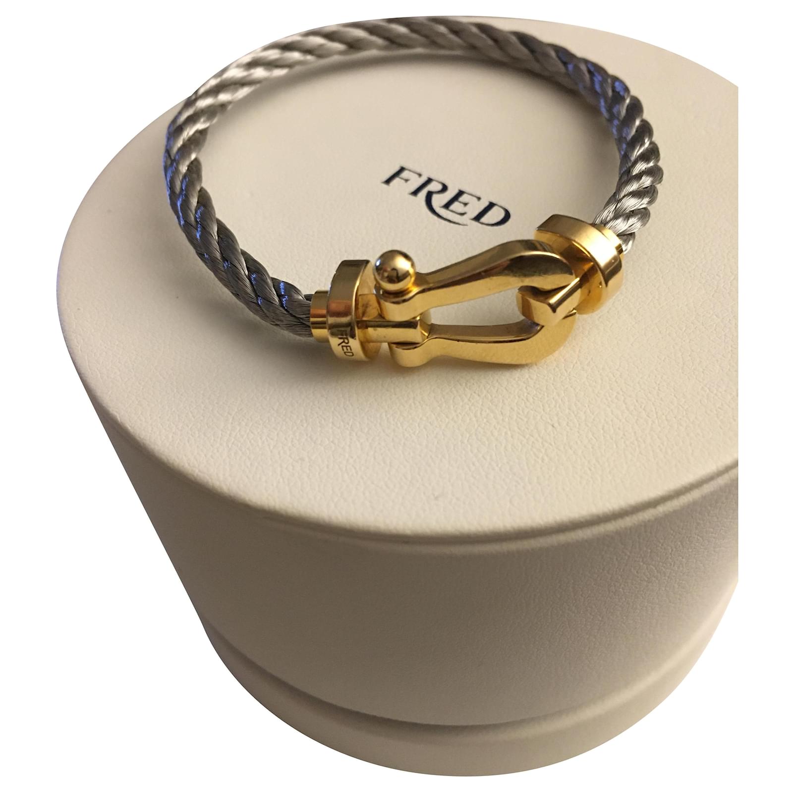 Fred Bracelet Force 10 Grand Modèle Or Jaune (Vendu) - Joli Closet