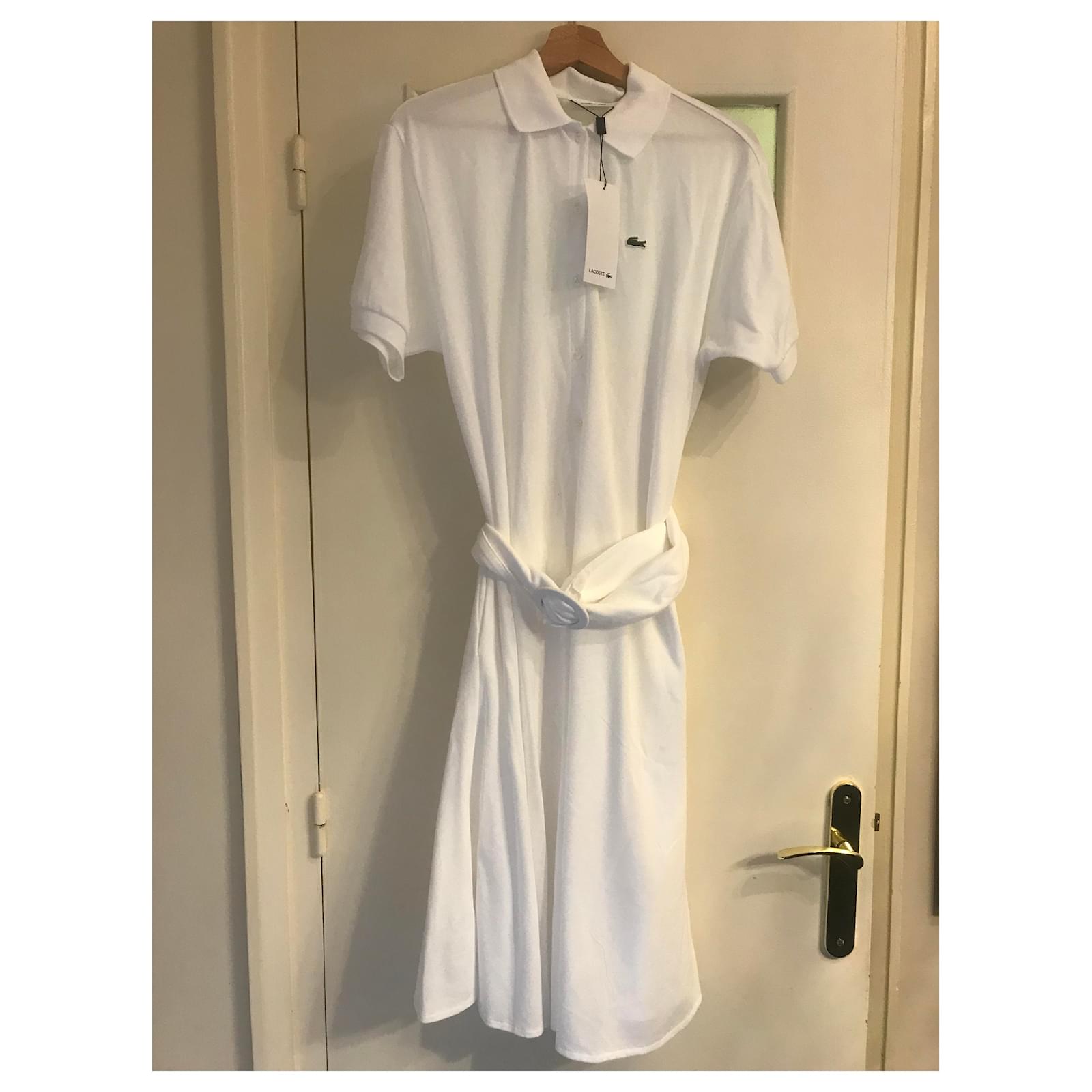 Lacoste robe White ref.210441 - Joli Closet