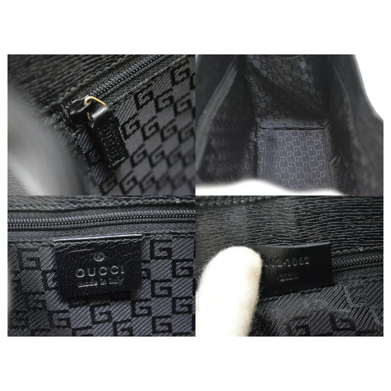 Gucci handbag Black Leather ref.213481 - Joli Closet