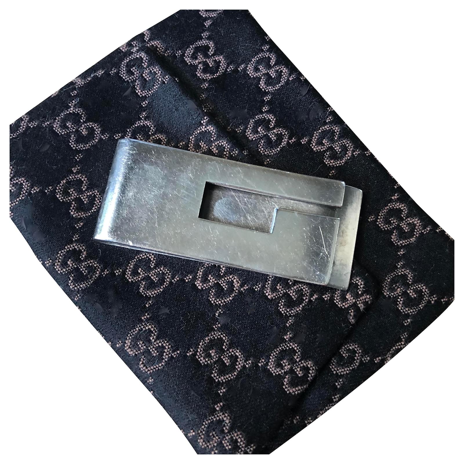 Silver GUCCI money clip Silvery Metal ref.213769 - Joli Closet