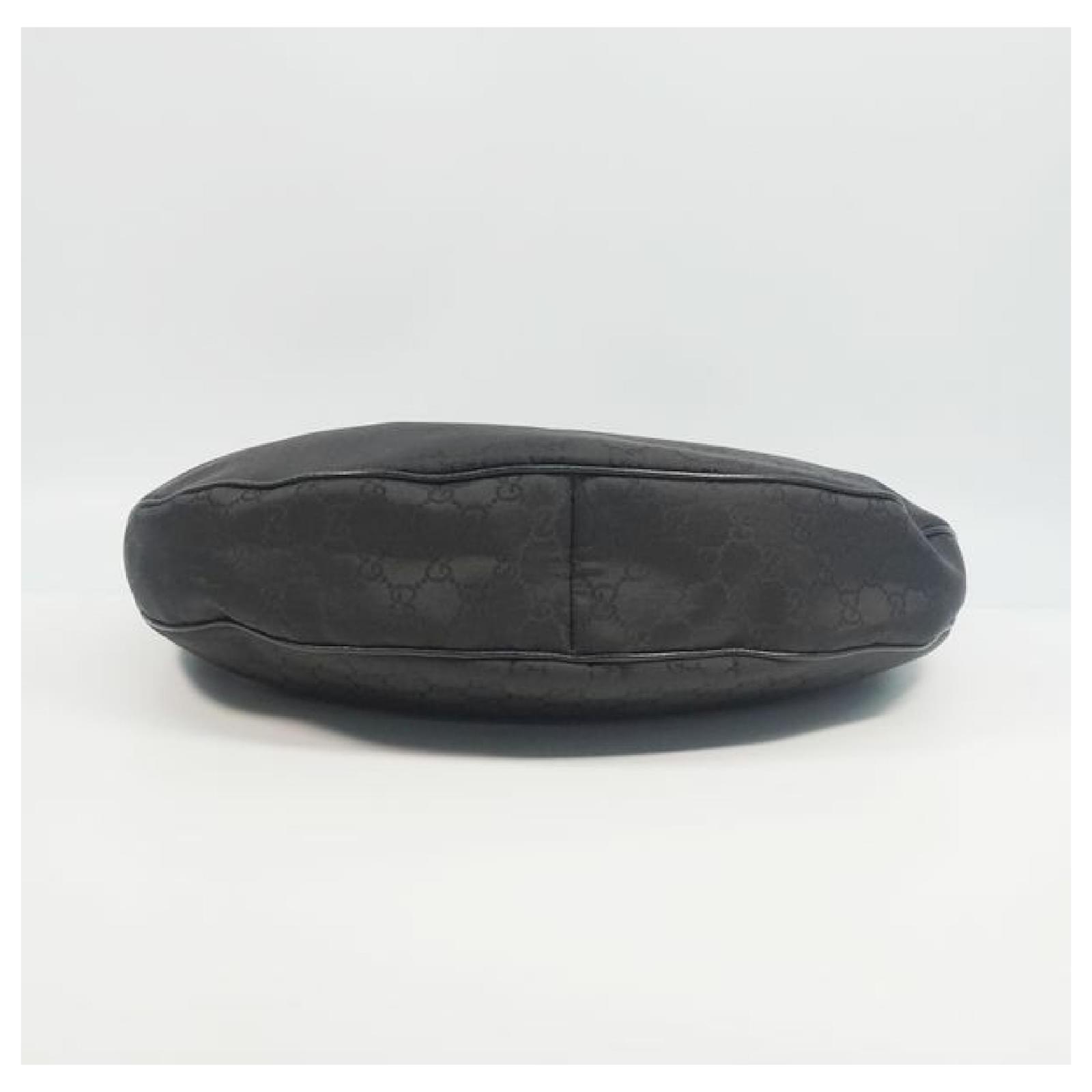 Sac à bandoulière Gucci One Shoulder GG Nylon Femme 257297 black Noir ...